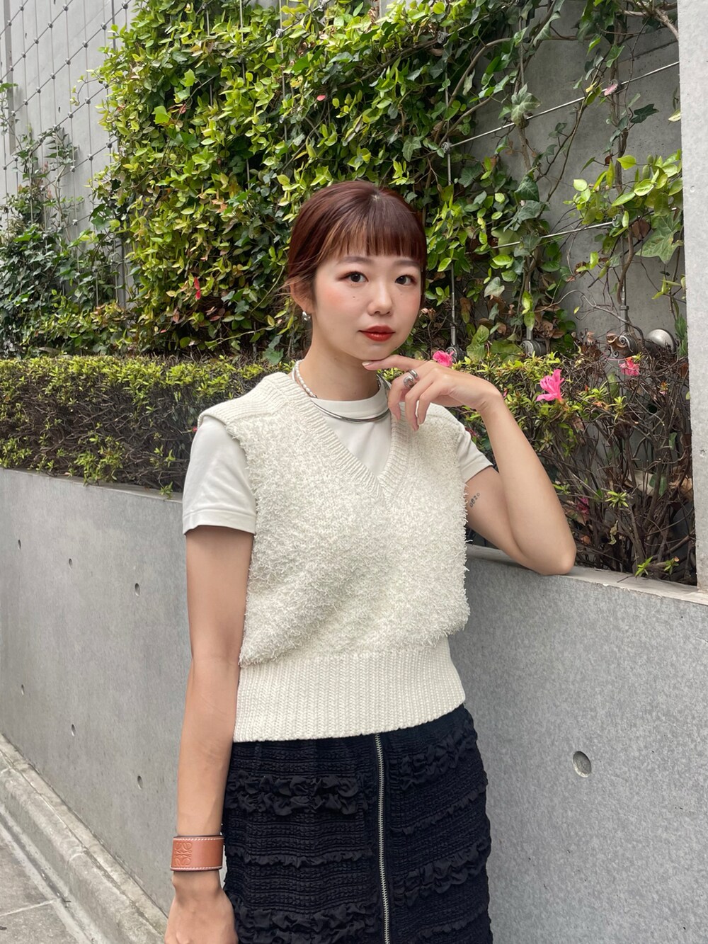 UKI｜TODAYFULのベストを使ったコーディネート - WEAR