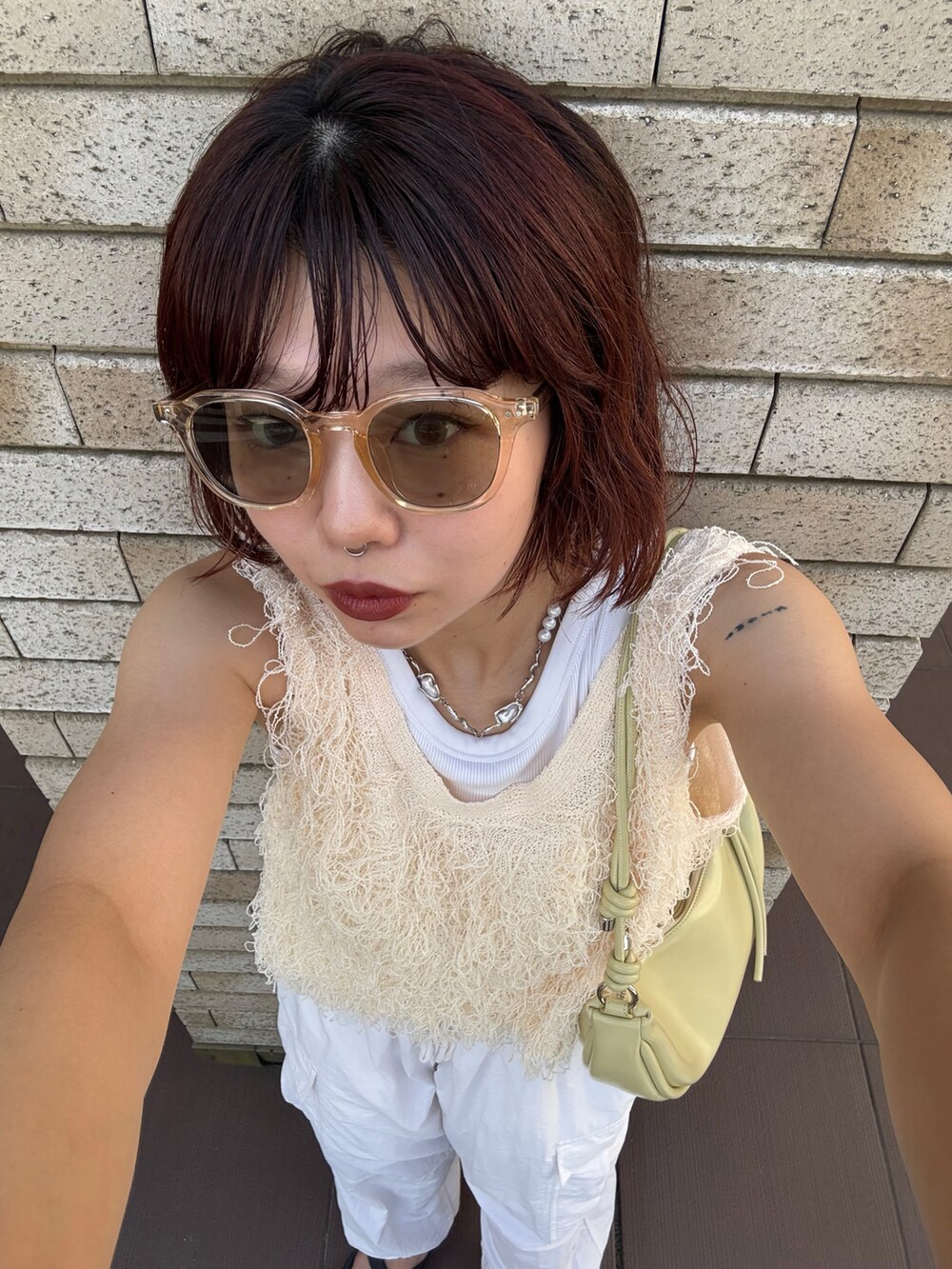 UKI｜tiptopのベストを使ったコーディネート - WEAR