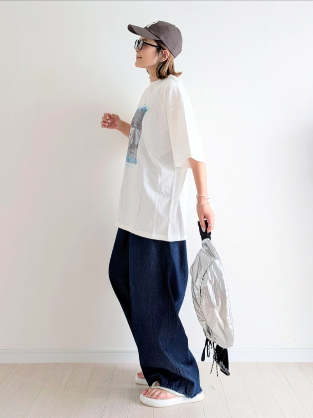 𝕪𝕦𝕚｜tiptopのTシャツ/カットソーを使ったコーディネート - WEAR