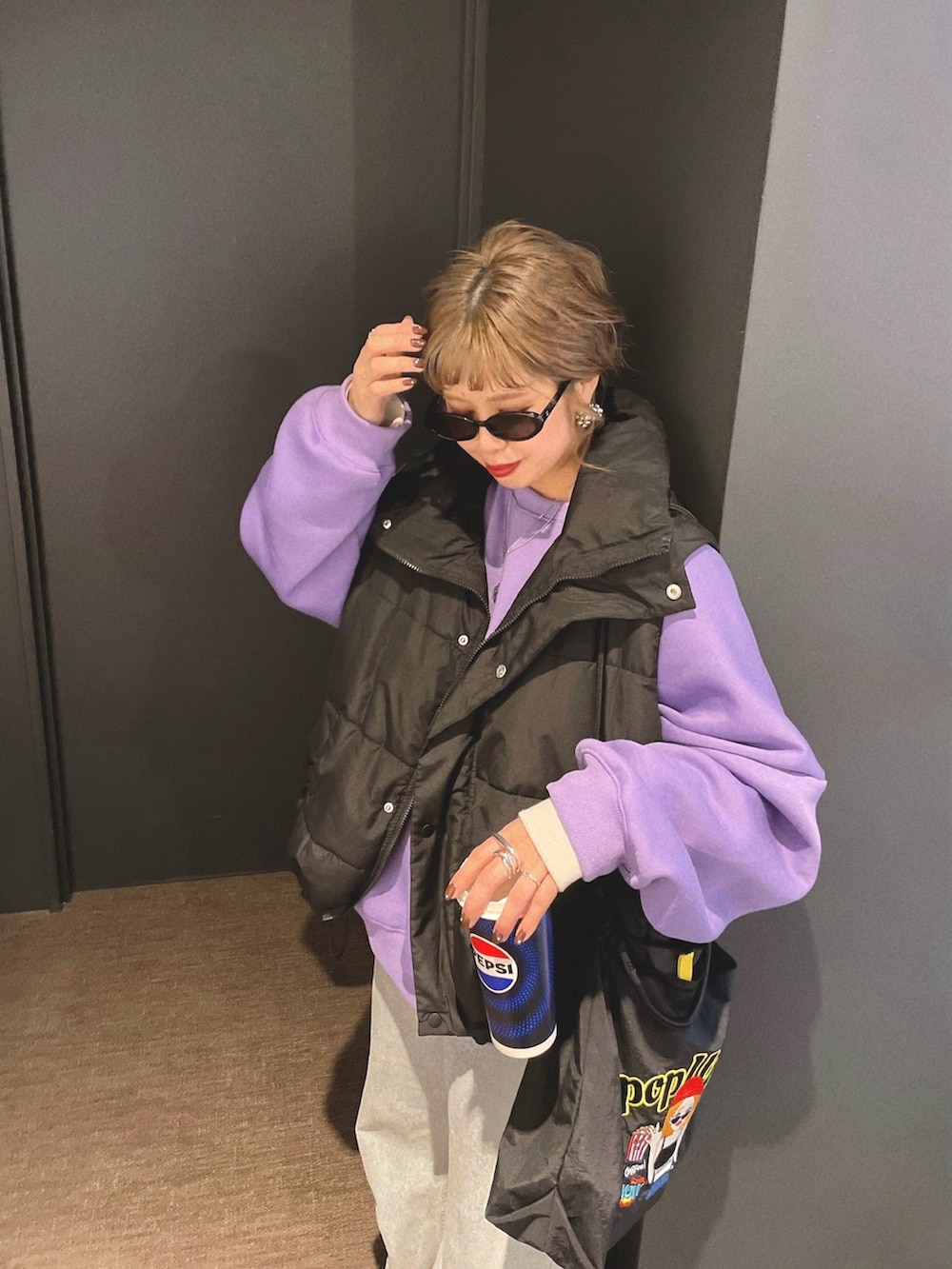 non｜coca（coca）のダウンベストを使ったコーディネート - WEAR