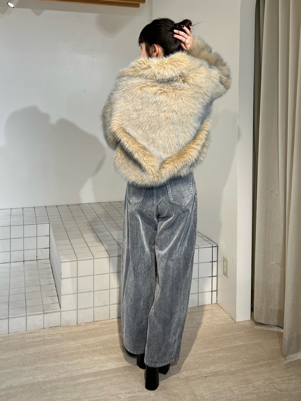 田中音羽(MURUA)｜MURUAのブーツを使ったコーディネート - WEAR