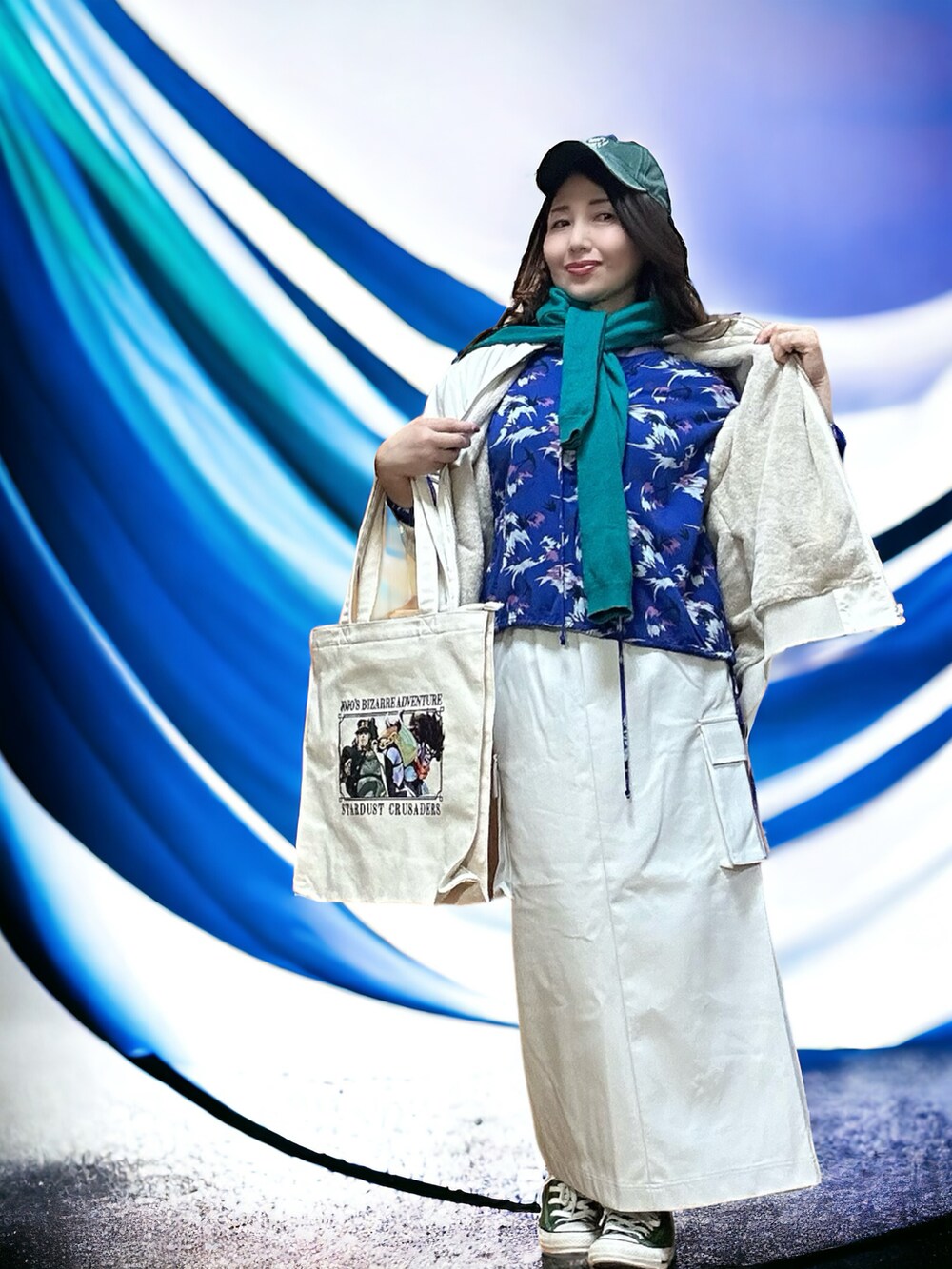 toshikoshi｜JOJOスターダストクルセイダーズコラボのトートバッグを使ったコーディネート - WEAR