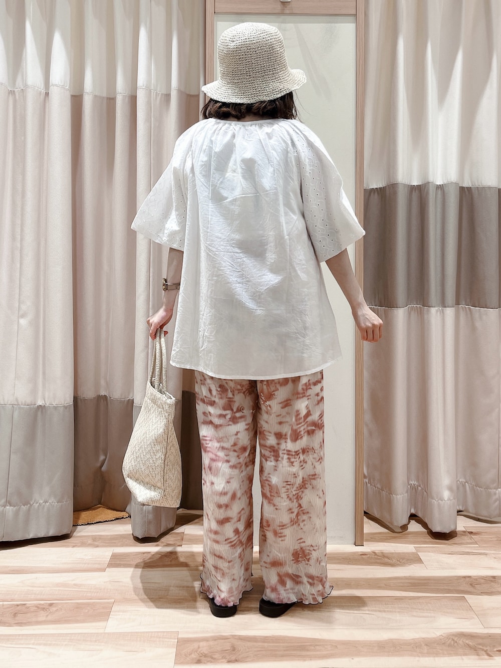 えり(SM2 keittio フジグラン三原)｜Samansa Mos2 blueのシャツ/ブラウスを使ったコーディネート - WEAR