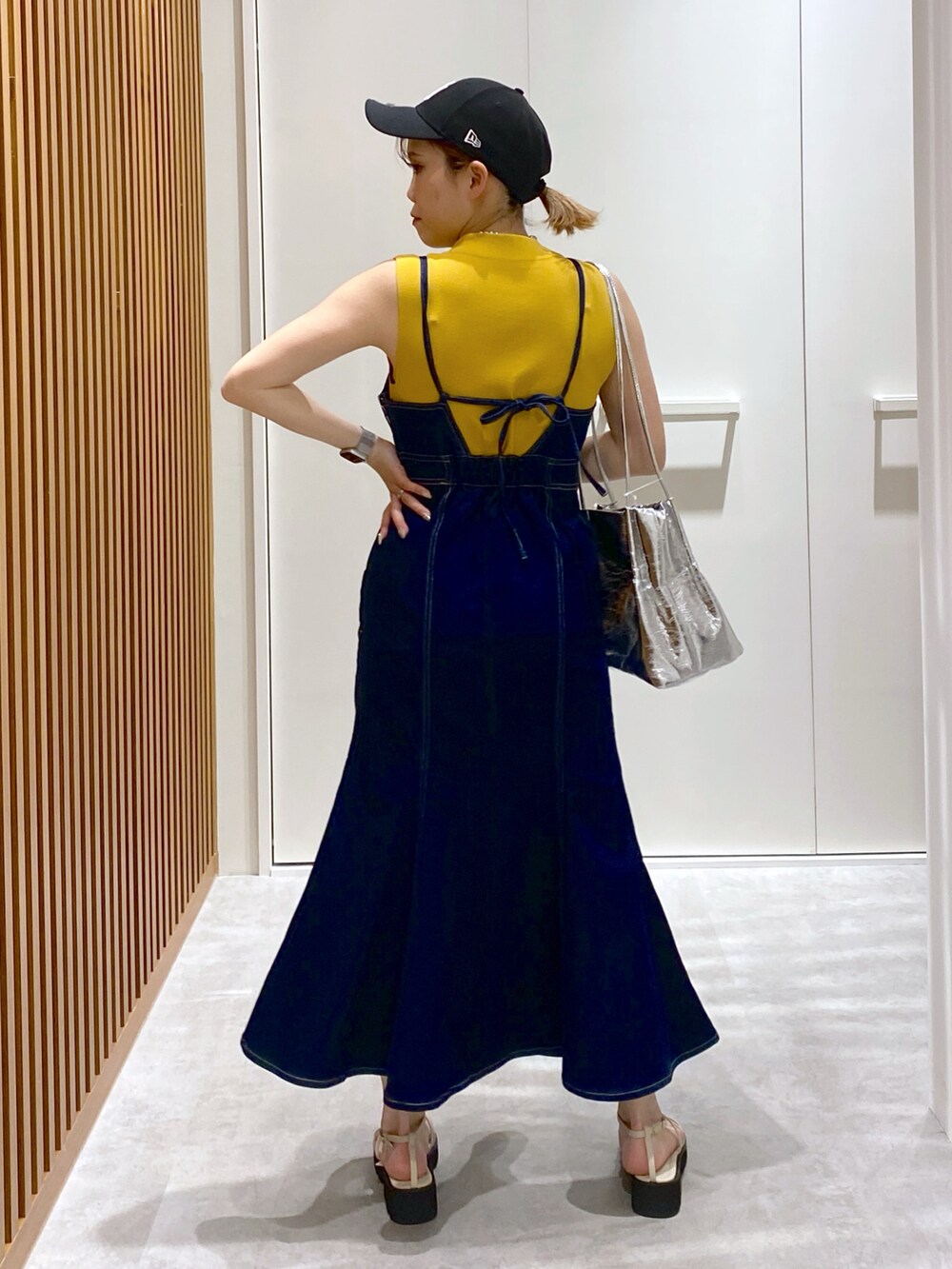 riho(FREE'SMART あべのキューズモール)｜FREE'S MARTのワンピースを使ったコーディネート - WEAR