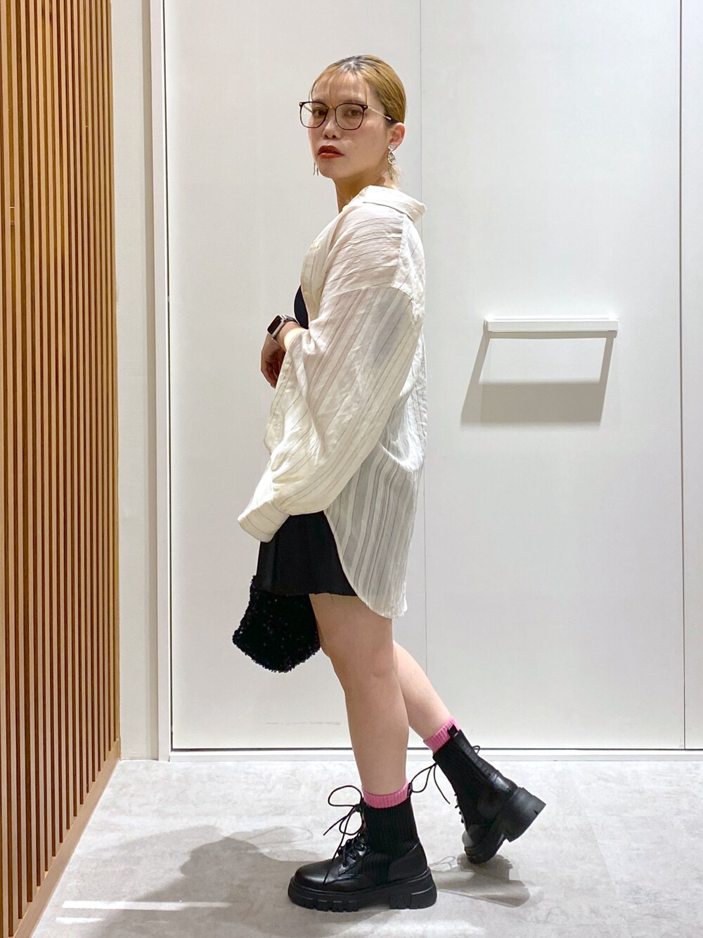 riho(FREE'SMART あべのキューズモール)｜FREE'S MARTのキャミソールを使ったコーディネート - WEAR