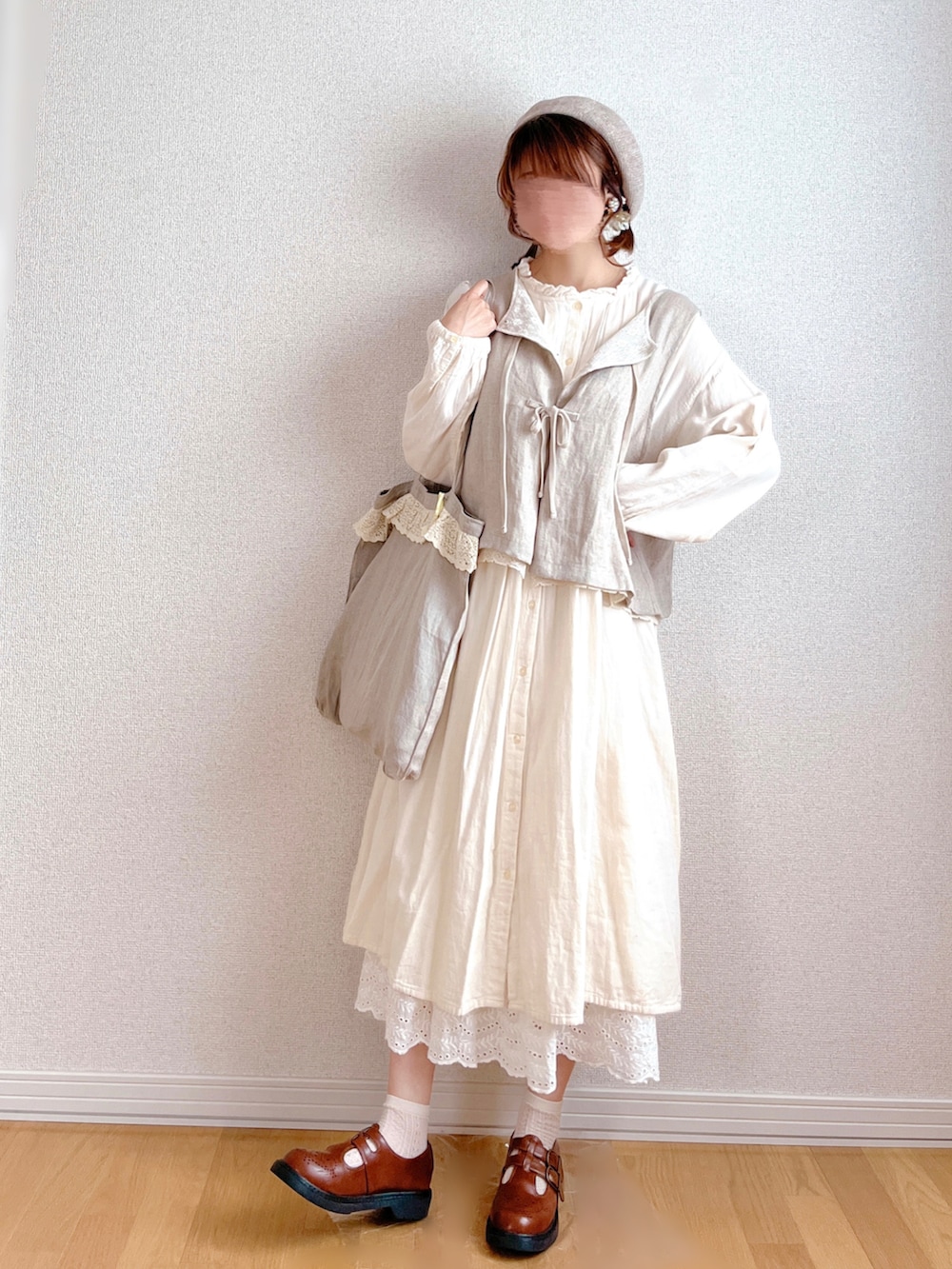 𝚊𝚛𝚒𝚗𝚊ᙏ̤̫͚.* 𖥧⚘｜Samansa Mos2のベストを使ったコーディネート - WEAR