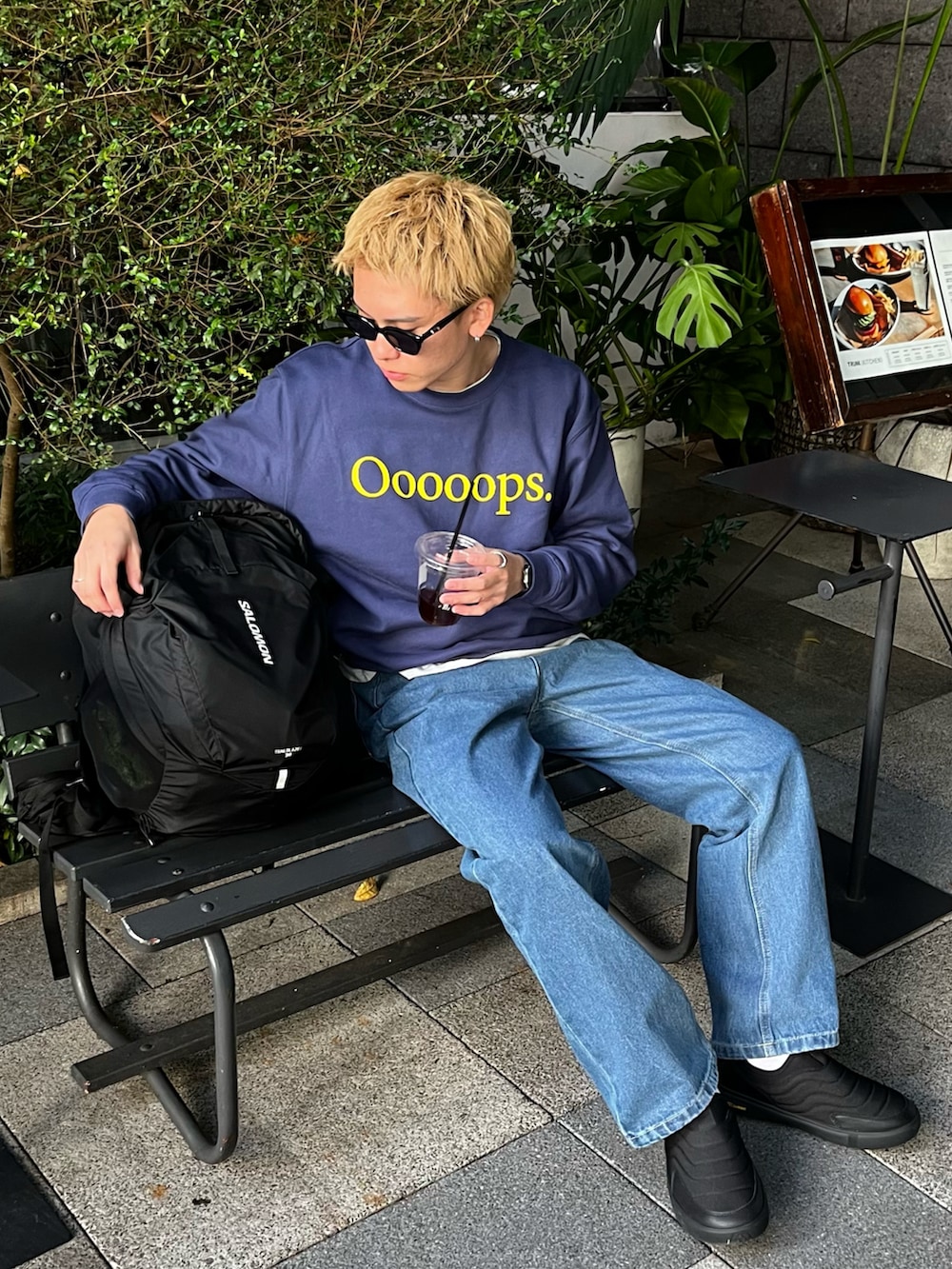 ユダ ｜Ooooopsのスウェットを使ったコーディネート - WEAR