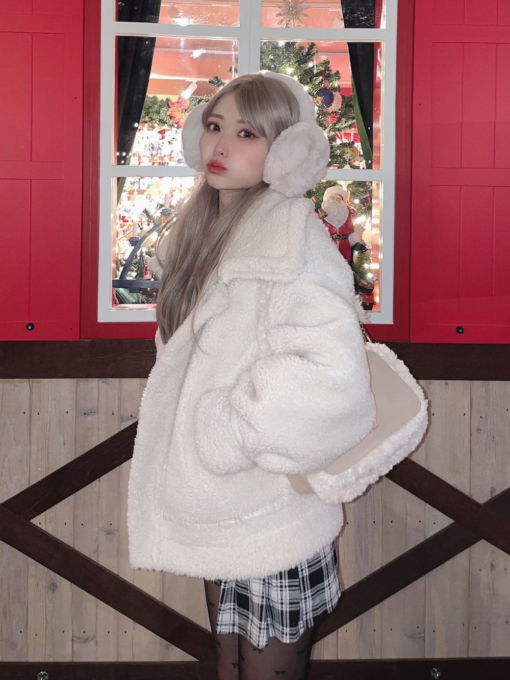 yuka 🤍｜GRLのイヤーマフを使ったコーディネート - WEAR