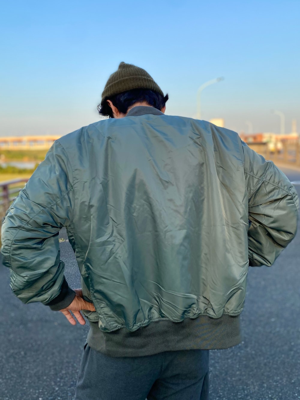 ヤギハシカズヒロ｜KARAKU BUYのMA-1を使ったコーディネート - WEAR