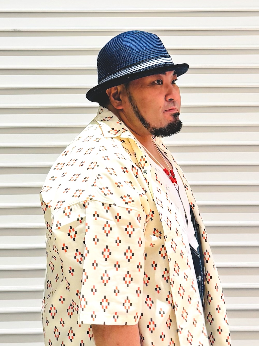 ぬ〜さん(OVERRIDE金沢Rinto)｜OVERRIDEのハットを使ったコーディネート - WEAR