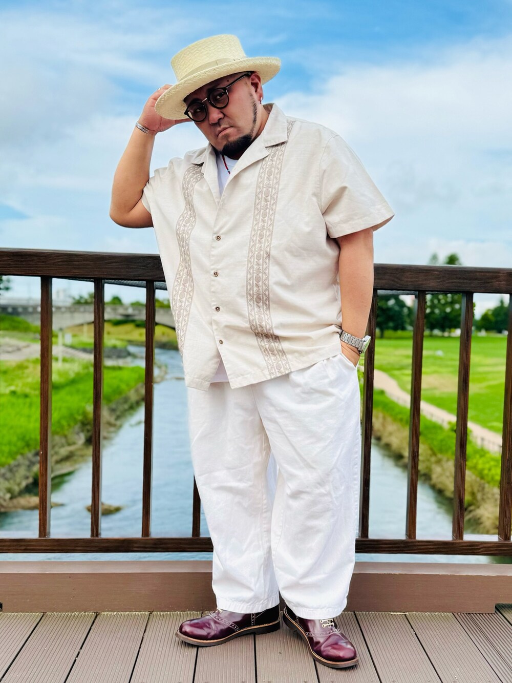 ぬ〜さん(OVERRIDE金沢Rinto)｜arthのハットを使ったコーディネート - WEAR