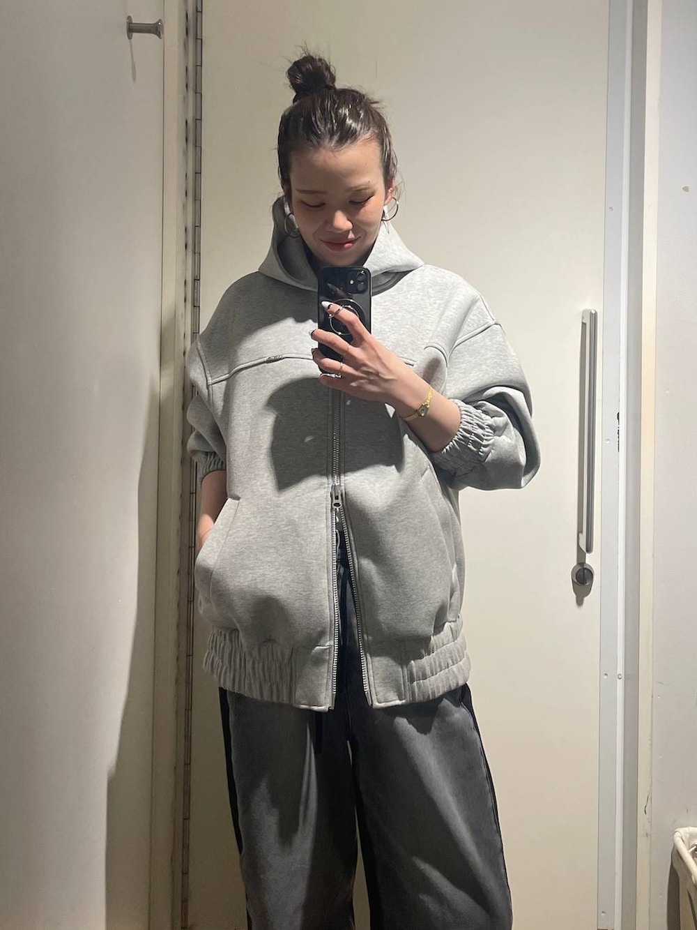 AI_YOSHIHARA(JEANASIS アミュエスト博多店)｜JEANASISのパーカーを使ったコーディネート - WEAR