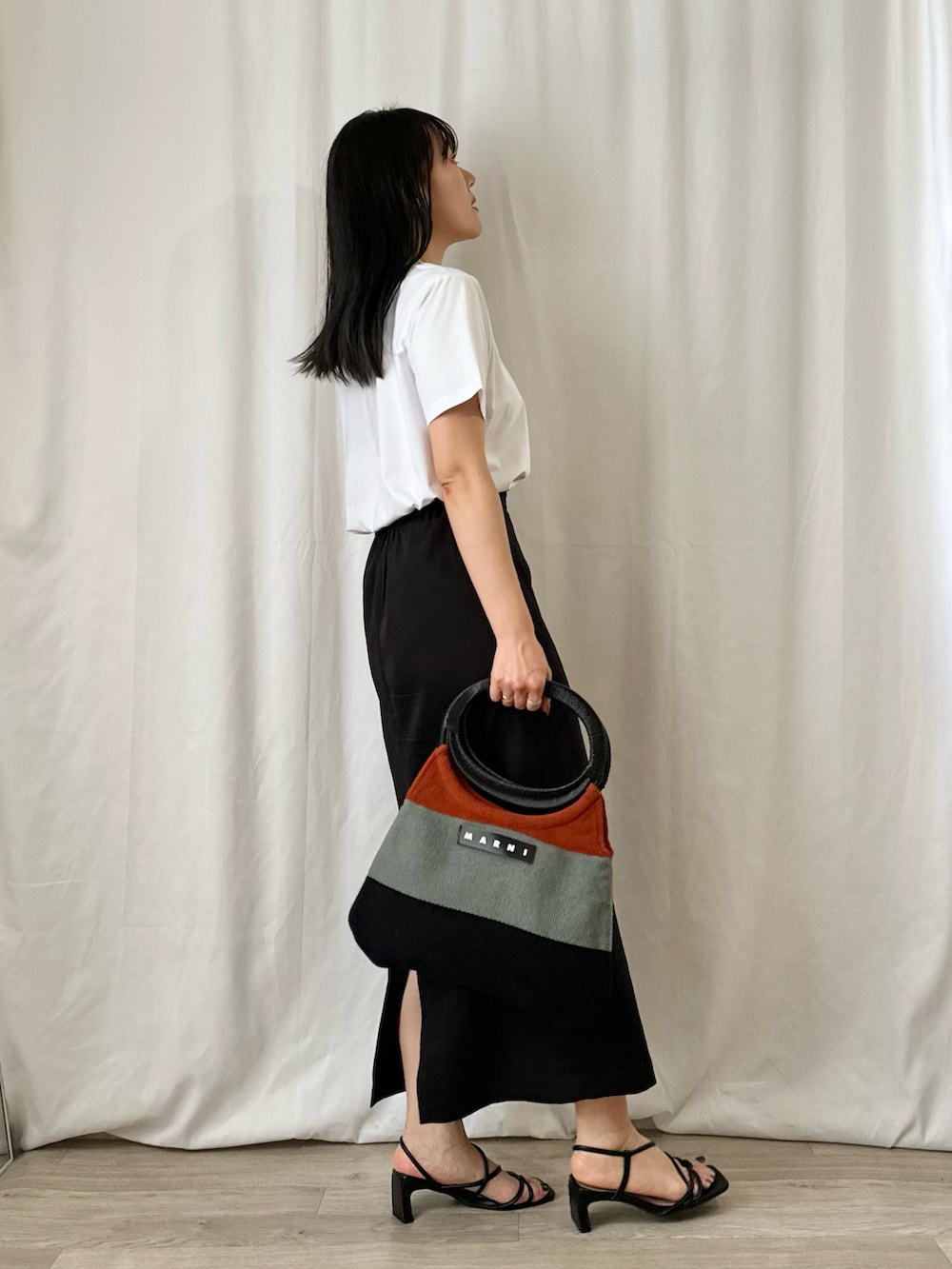 かほこ。｜NEUNAのスカートを使ったコーディネート - WEAR