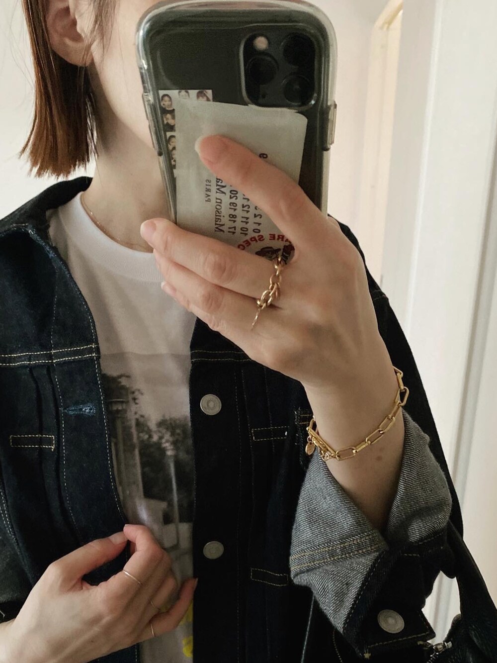 himariso｜FRAMeWORKのデニムジャケットを使ったコーディネート - WEAR