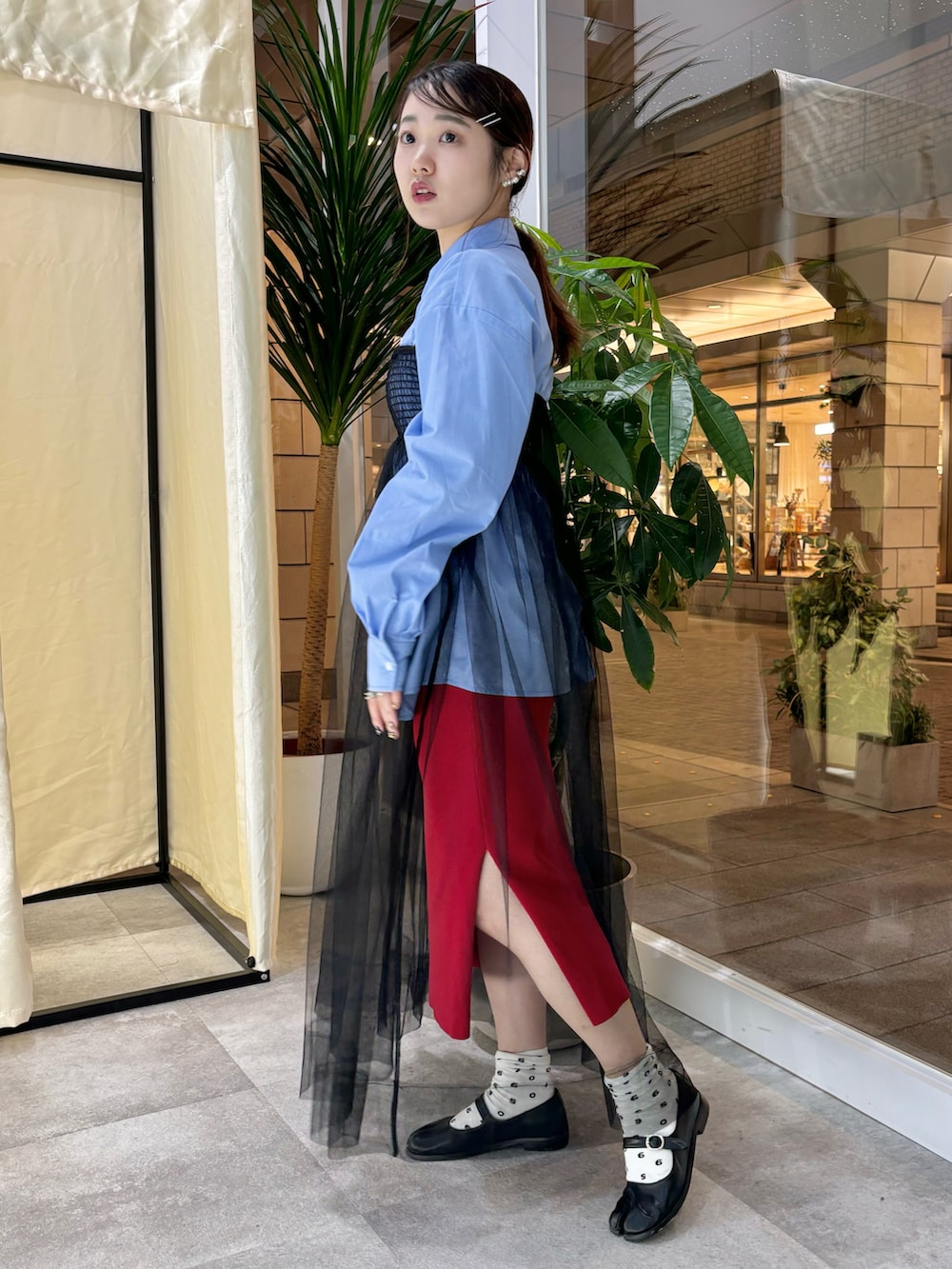 ayane(ANNA SUI NYC 本部)｜mecherie (nugu)のバレエシューズを使ったコーディネート - WEAR