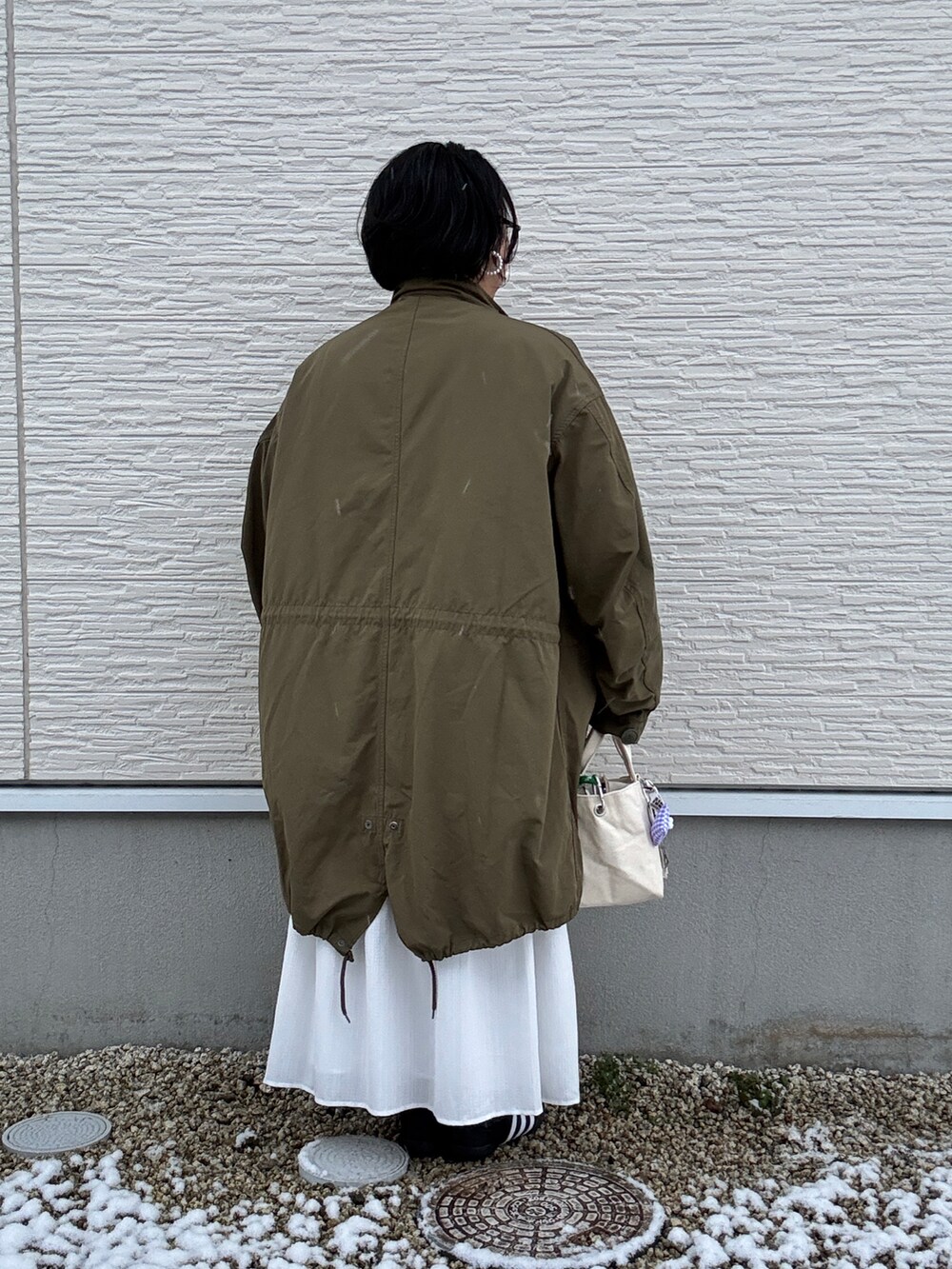 ☁︎•ꇵ͒•`s☺︎+sa*॰¨̮｜select MOCAのモッズコートを使ったコーディネート - WEAR