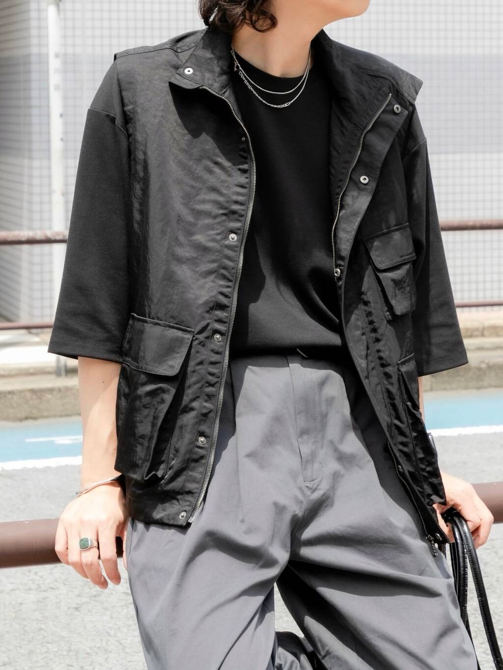 akiiii(SENSE OF PLACE by URBAN RESEARCH)｜SENSE OF PLACE by URBAN RESEARCHのベストを使ったコーディネート - WEAR