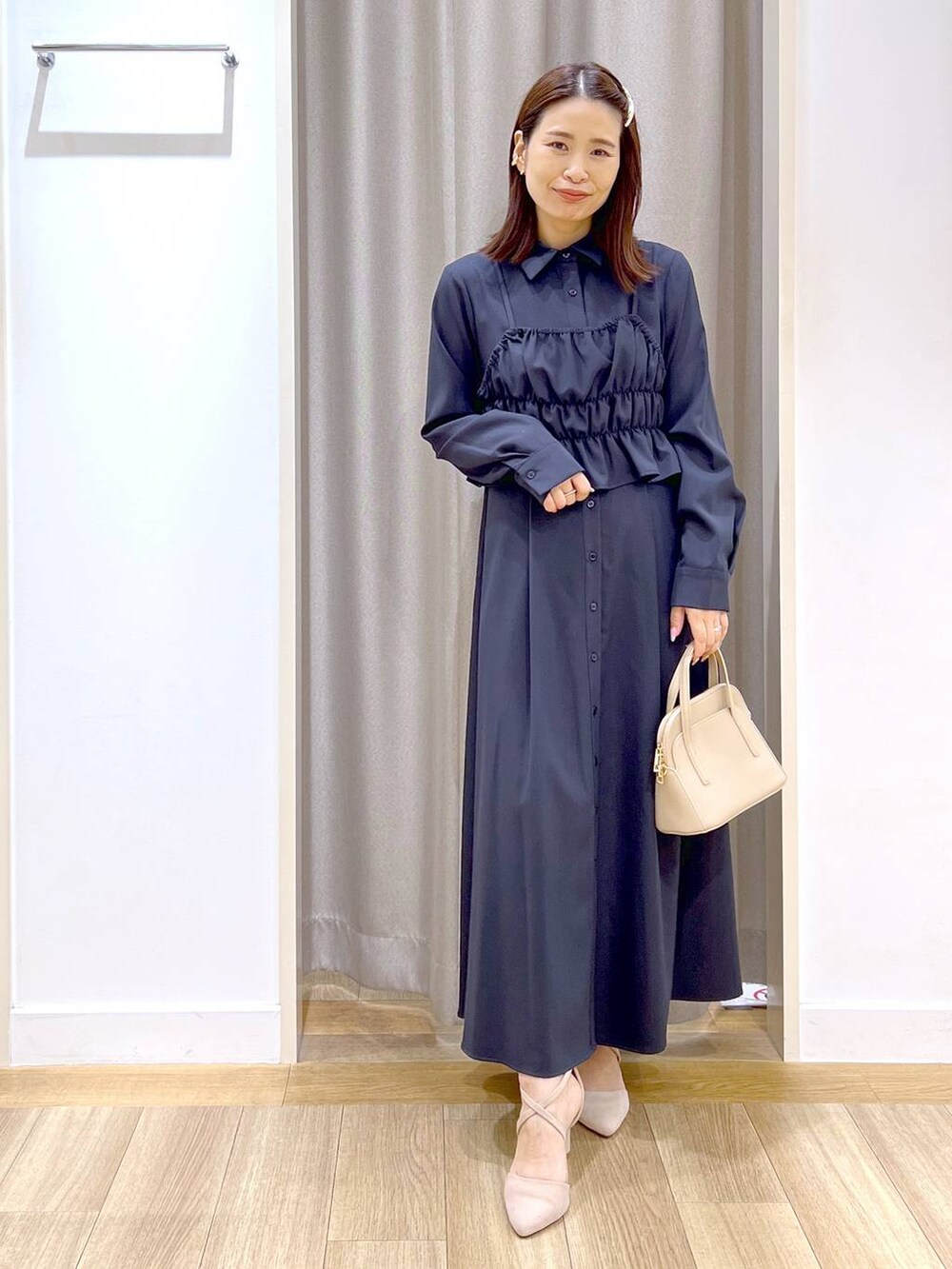 Kaori(Andemiu 金沢フォーラス)｜Andemiuのハンドバッグを使ったコーディネート - WEAR