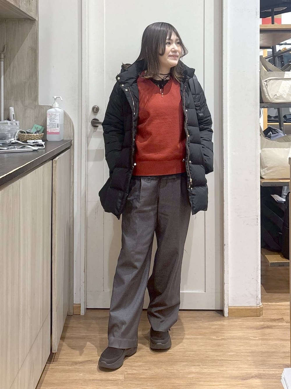 きく(GLOBAL WORK イオンモール扶桑)｜GLOBAL WORKのダウンジャケット/コートを使ったコーディネート - WEAR