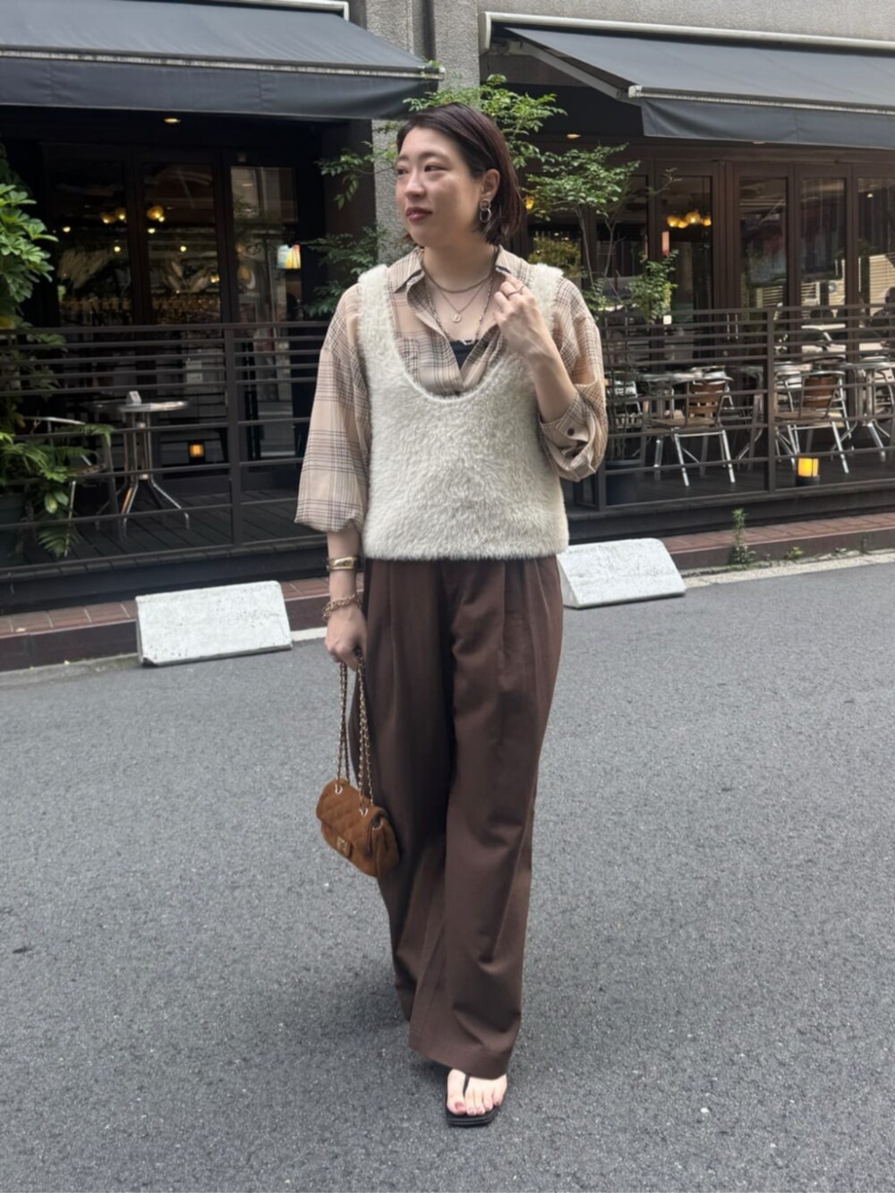 yu(DouDou)｜DouDouのショルダーバッグを使ったコーディネート - WEAR