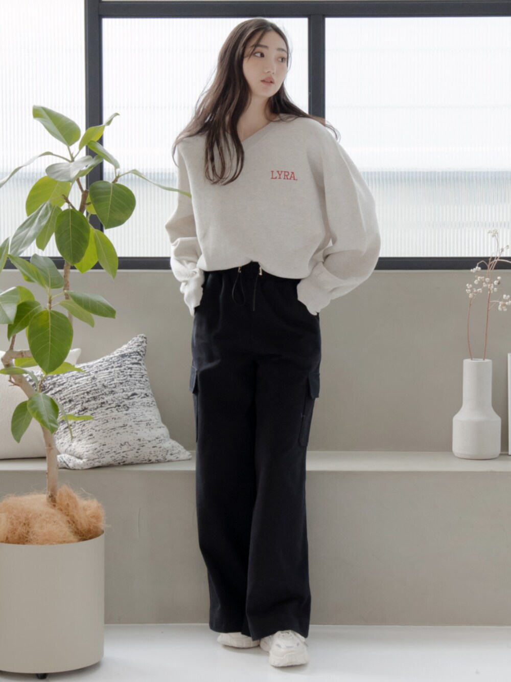 nissen Tall Models(nissen本店models)｜nissenのニット/セーターを使ったコーディネート - WEAR