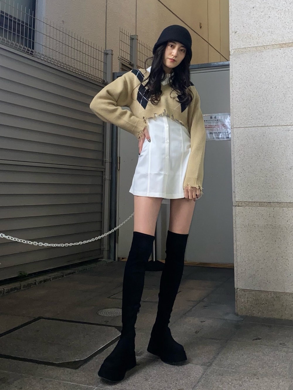 中村樹李亜(EMODA)｜EMODAのニット/セーターを使ったコーディネート - WEAR