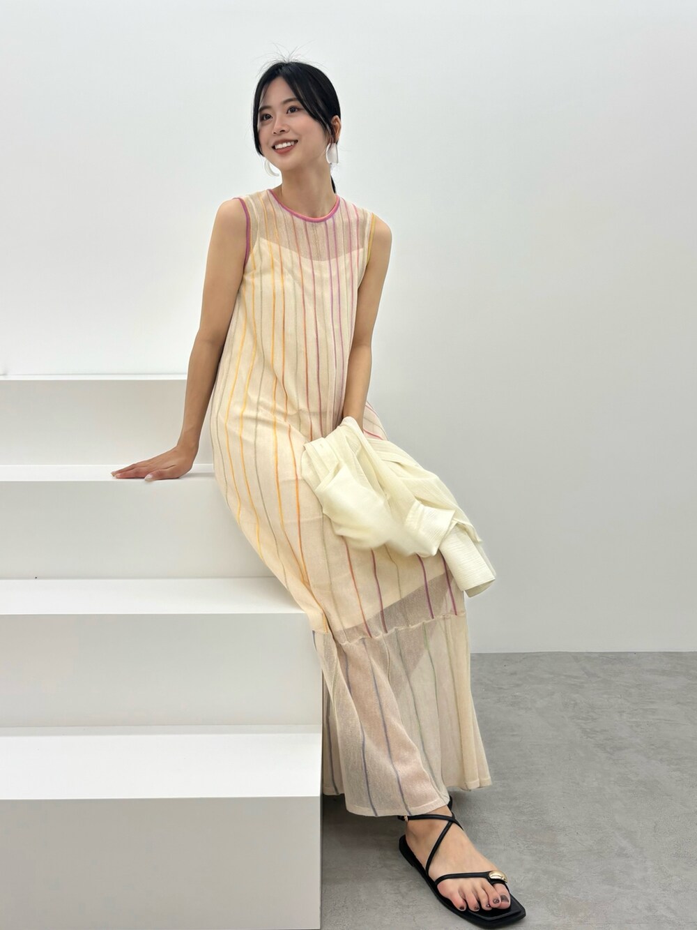 YUKA OTA(LAGUNAMOON)｜LAGUNAMOONのワンピースを使ったコーディネート - WEAR