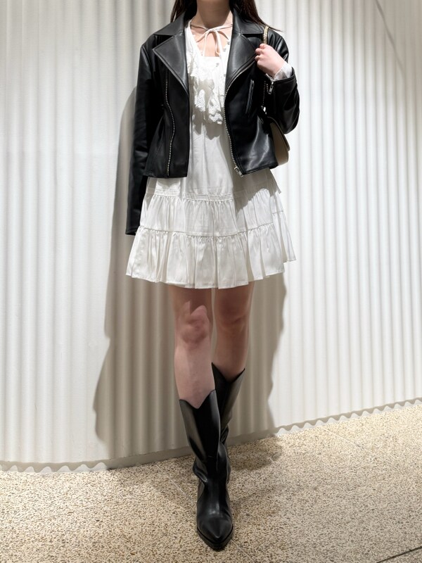 SNIDEL(SNIDEL)｜SNIDELのライダースジャケットを使ったコーディネート - WEAR