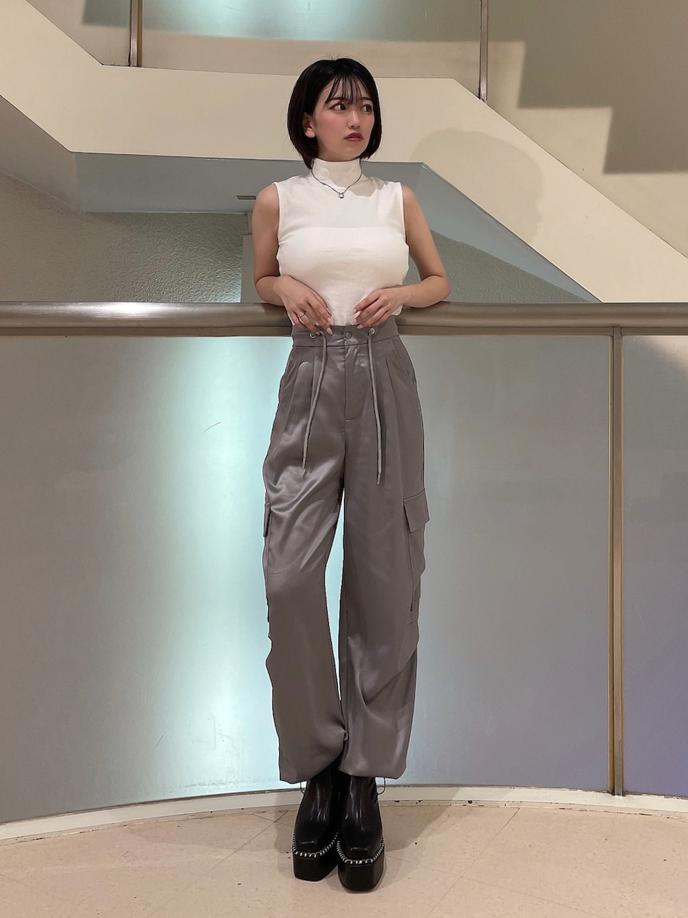 SAYAKA🐄(ENVYM)｜ENVYMのTシャツ/カットソーを使ったコーディネート - WEAR