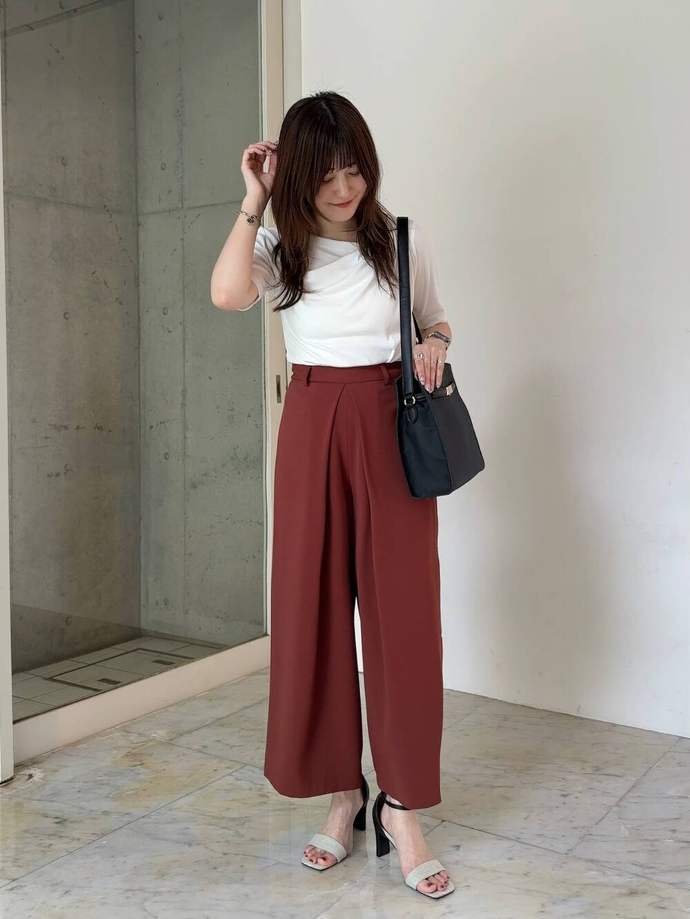 ぽ ん(Andemiu 本社)｜Andemiuのサンダルを使ったコーディネート - WEAR