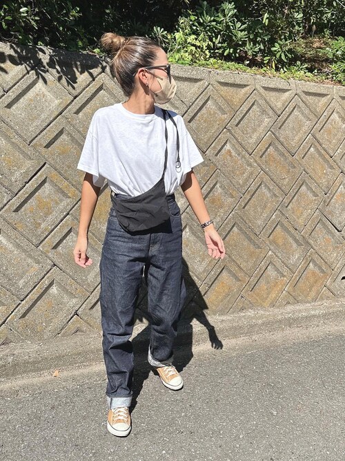 SAYO☻｜CANAL JEANのデニムパンツを使ったコーディネート - WEAR