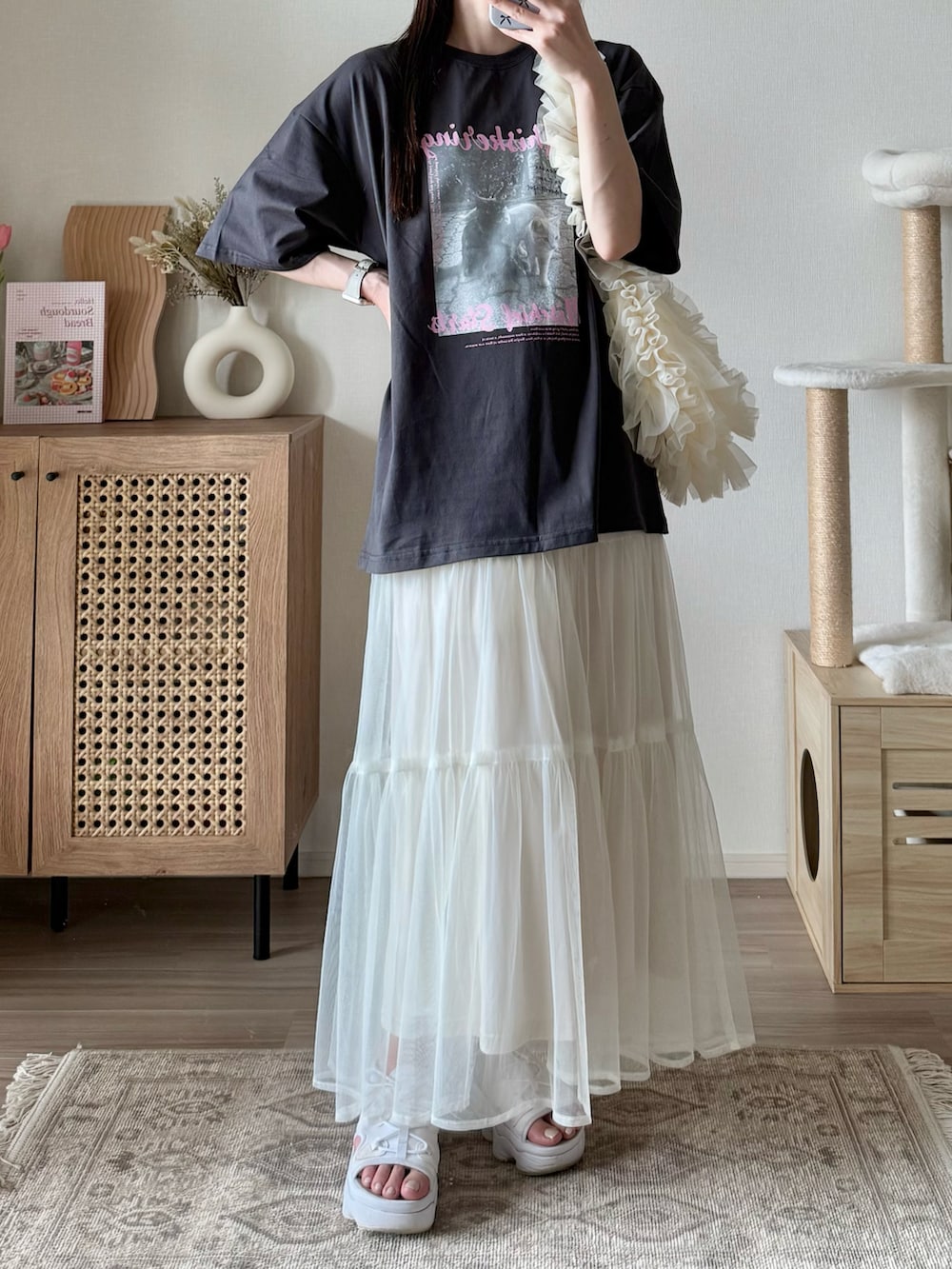 naochi｜tiptopのTシャツ/カットソーを使ったコーディネート - WEAR