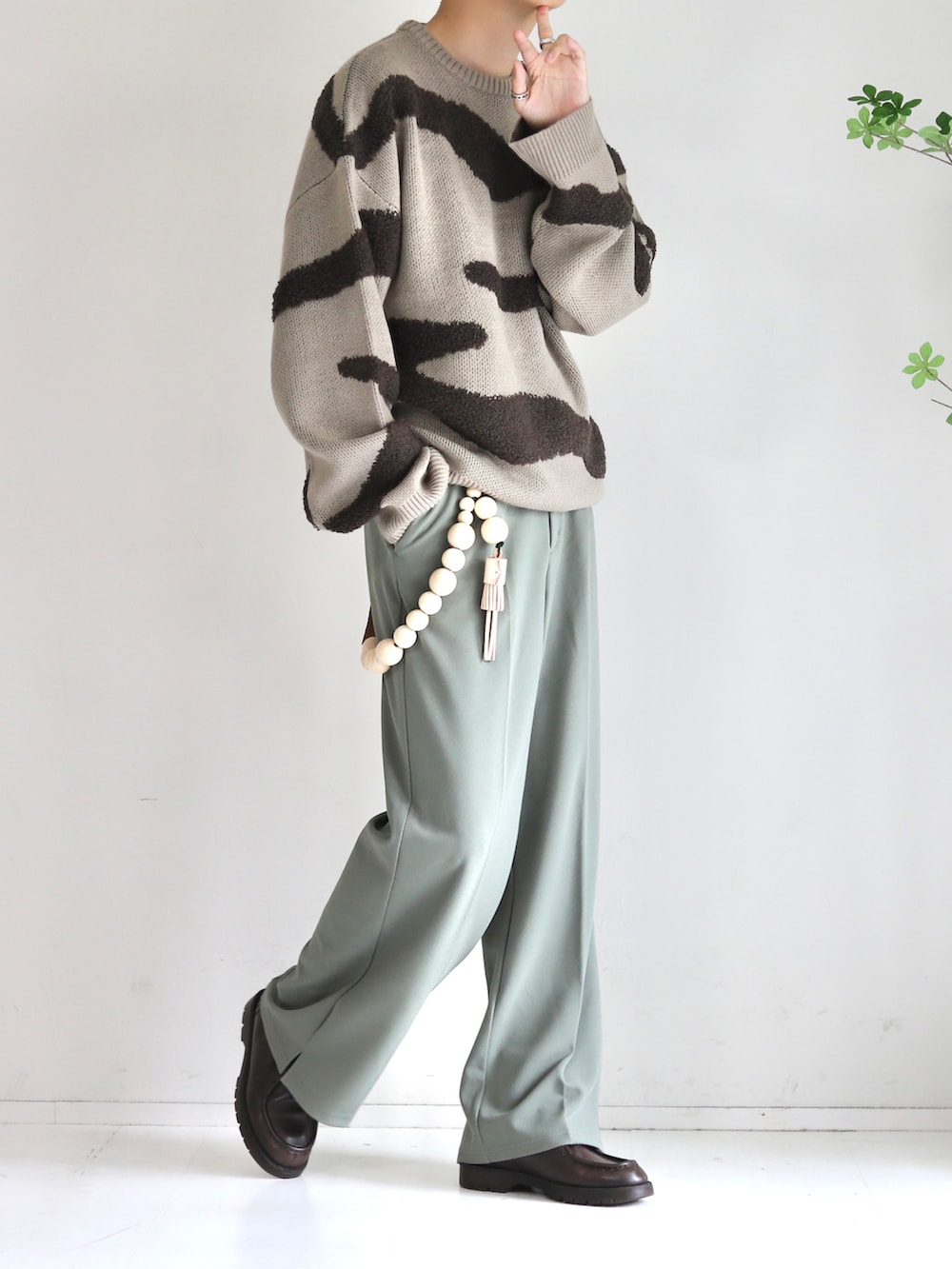 Mr.SZK｜10/2 新作ニットのニット/セーターを使ったコーディネート - WEAR