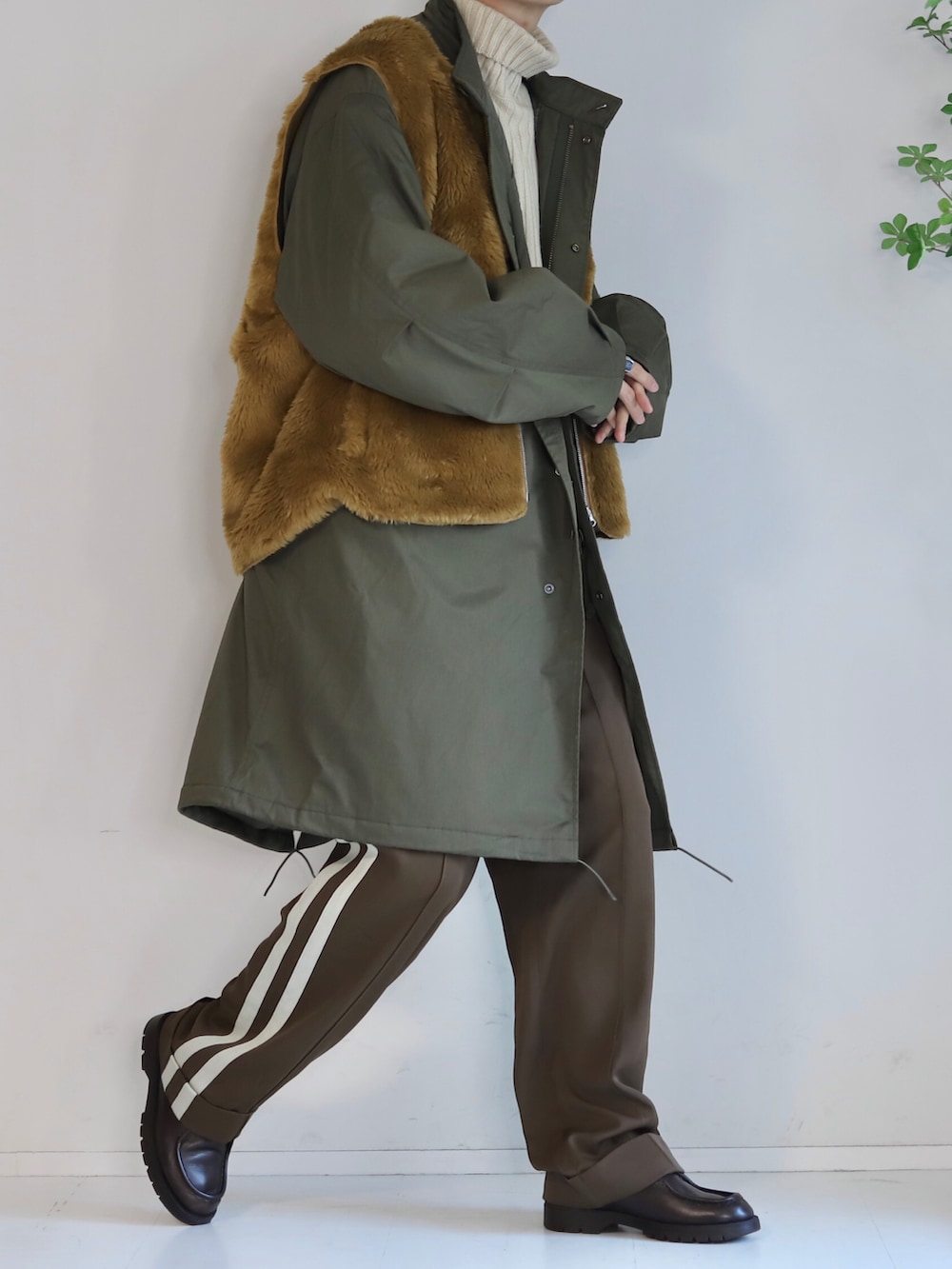 Mr.SZK｜Confirmのモッズコートを使ったコーディネート - WEAR