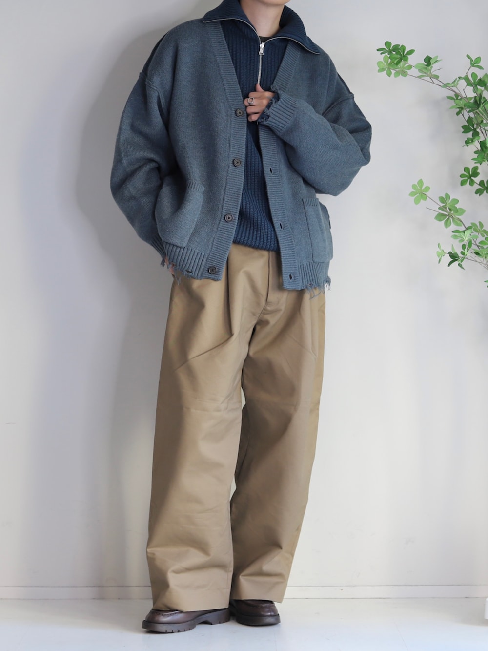 Mr.SZK｜WONDER WONDERのニット/セーターを使ったコーディネート - WEAR