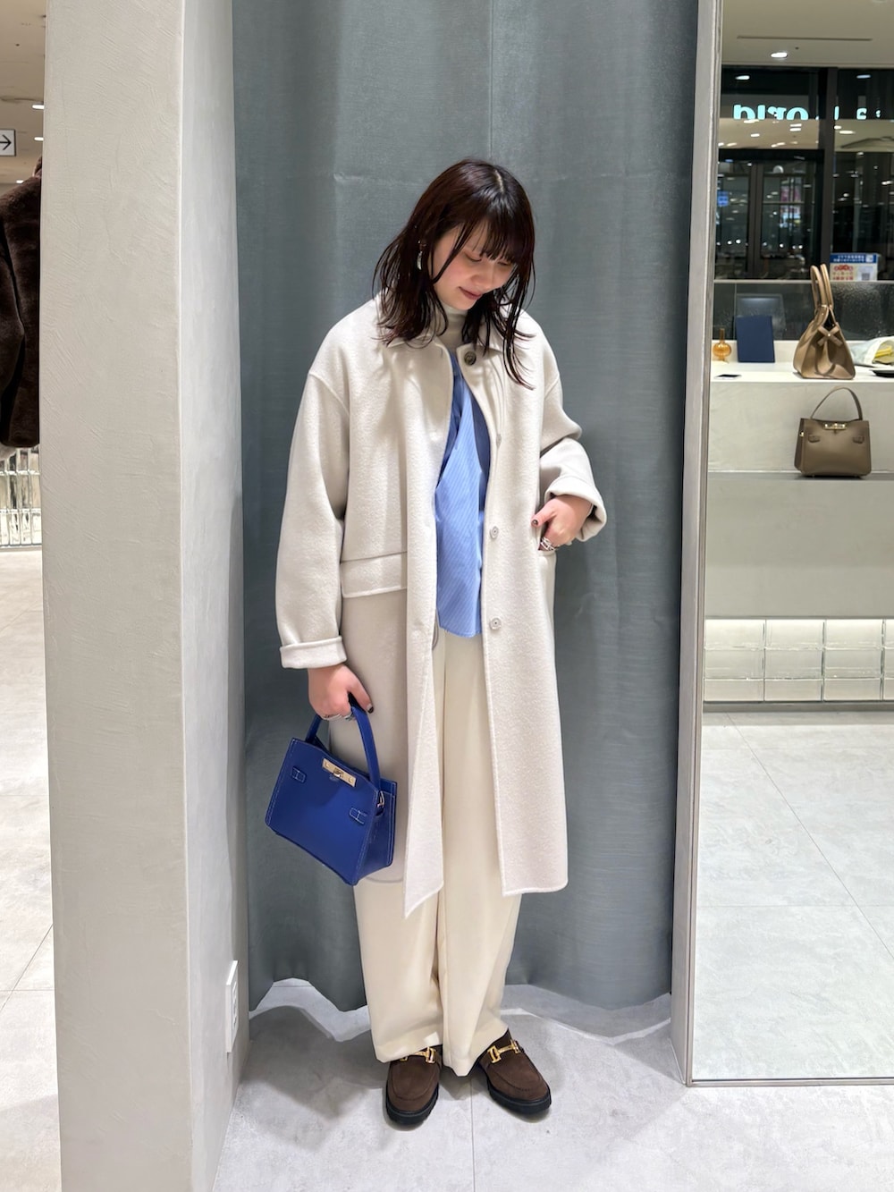 SHIOMI(ノーリーズソフィー近鉄あべのハルカス店)｜NOLLEY’S Sophiのニット/セーターを使ったコーディネート - WEAR