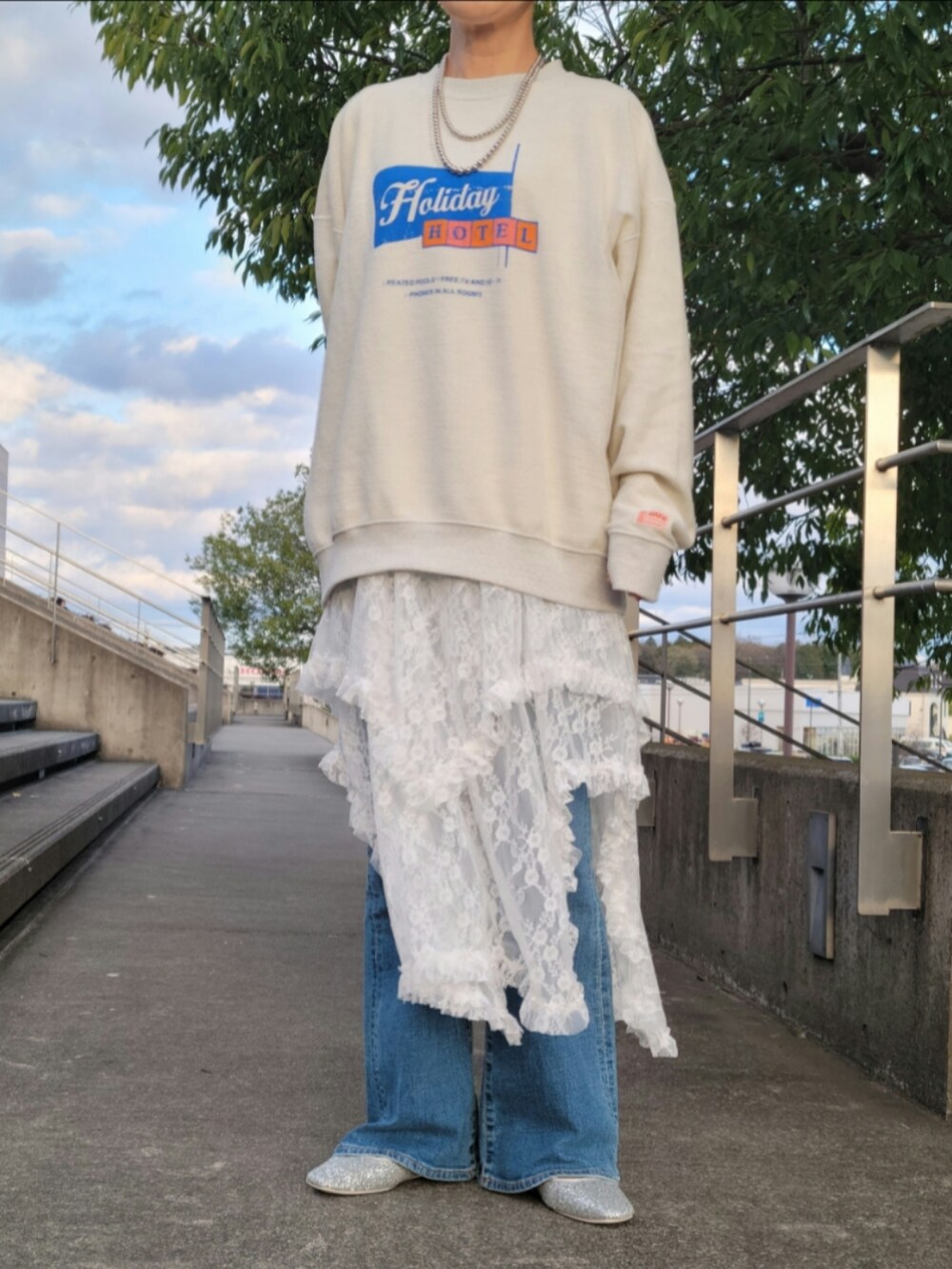 しぃ｜SPINNSのスカートを使ったコーディネート - WEAR