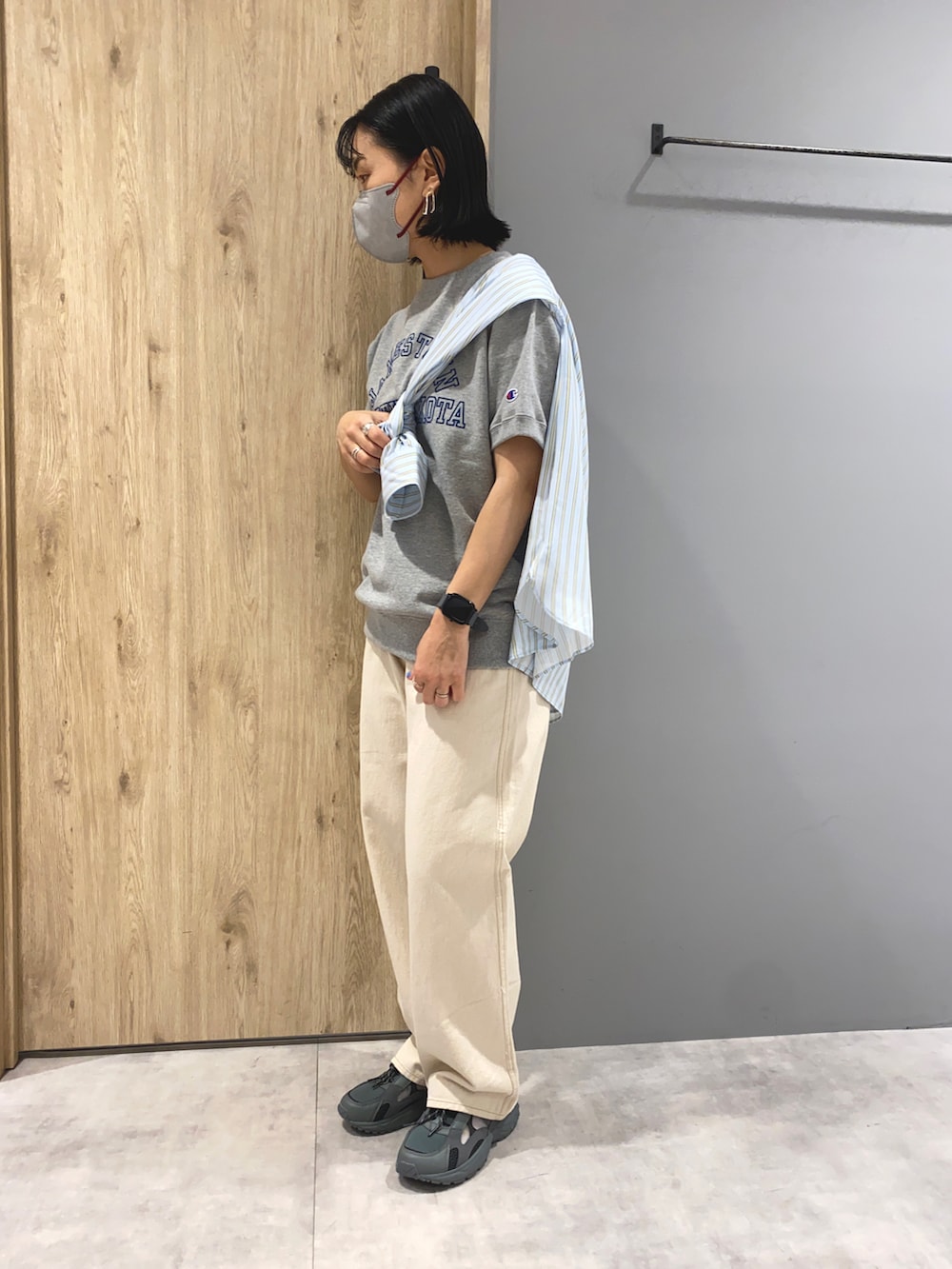 Lisa(Melan Cleuge 八尾リノアス)｜ChampionのTシャツ/カットソーを使ったコーディネート - WEAR