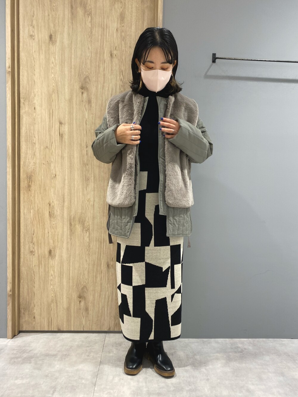 Lisa（Melan Cleuge 八尾リノアス）｜Melan Cleugeのジャケット/アウターを使ったコーディネート - WEAR