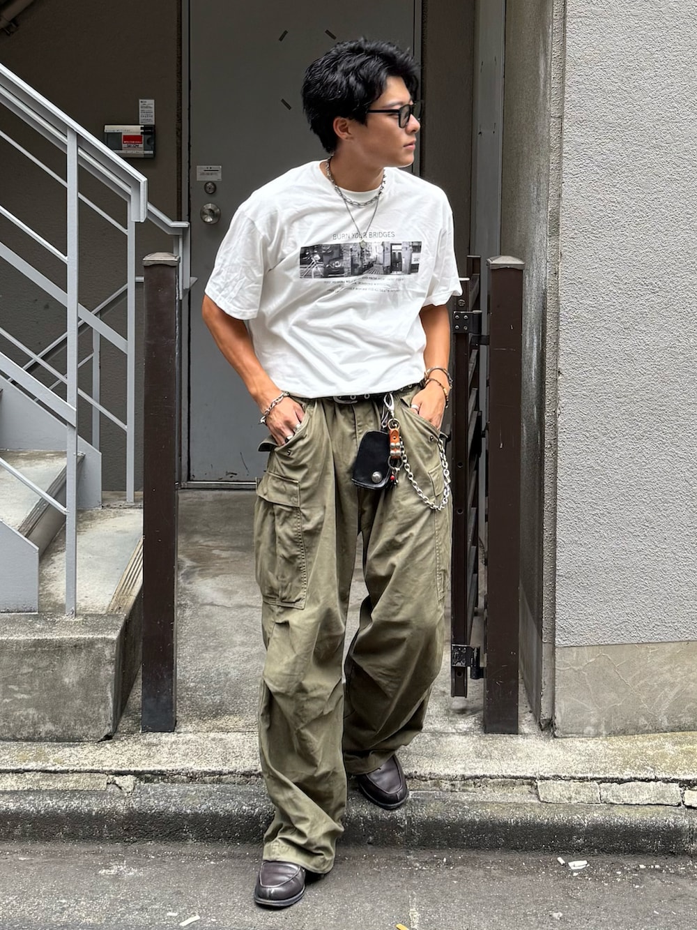 岡本幸大｜SETUP7のサングラスを使ったコーディネート - WEAR