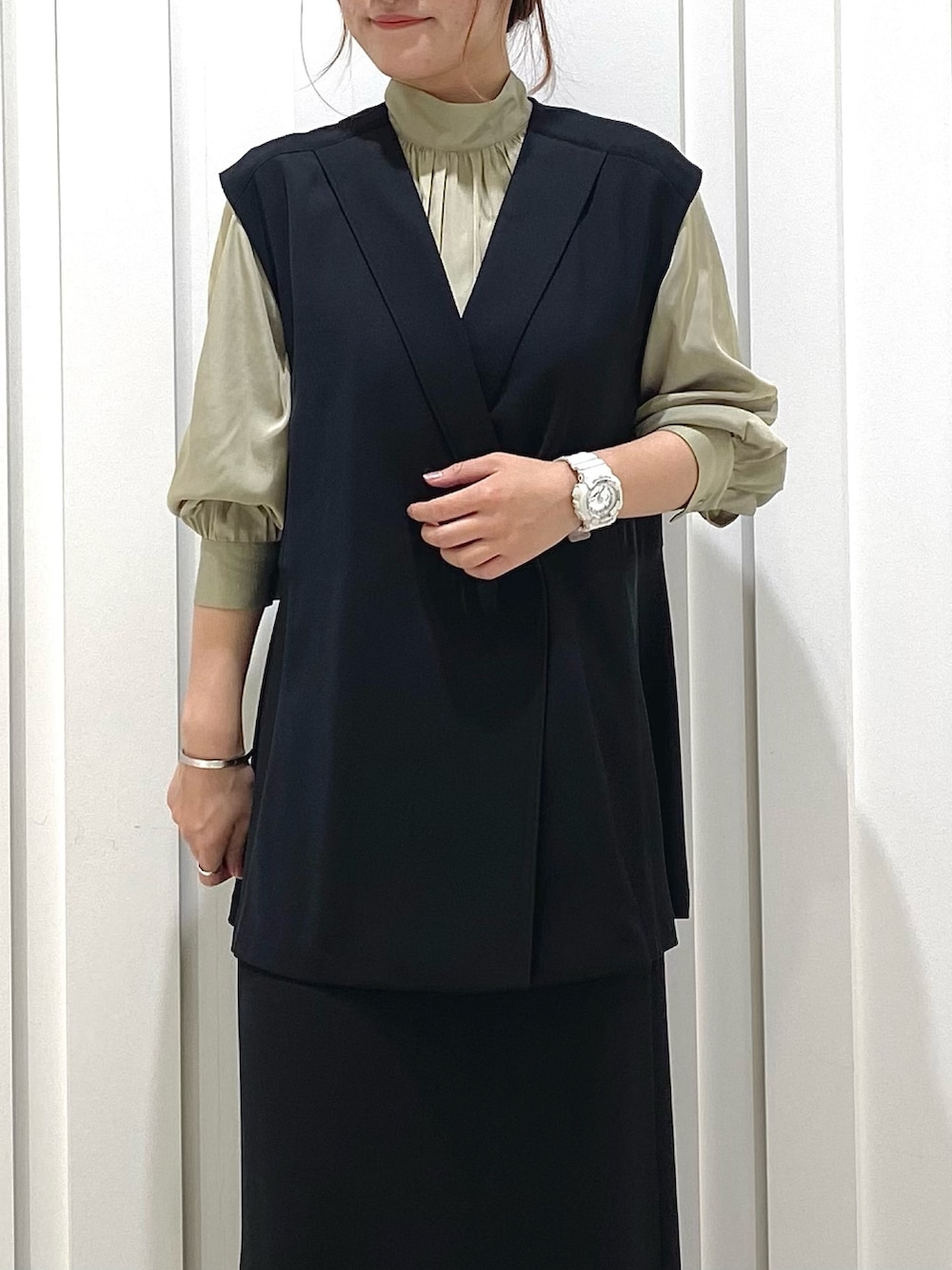 YUME(INDIVI OFFICIAL)｜INDIVIのベストを使ったコーディネート - WEAR