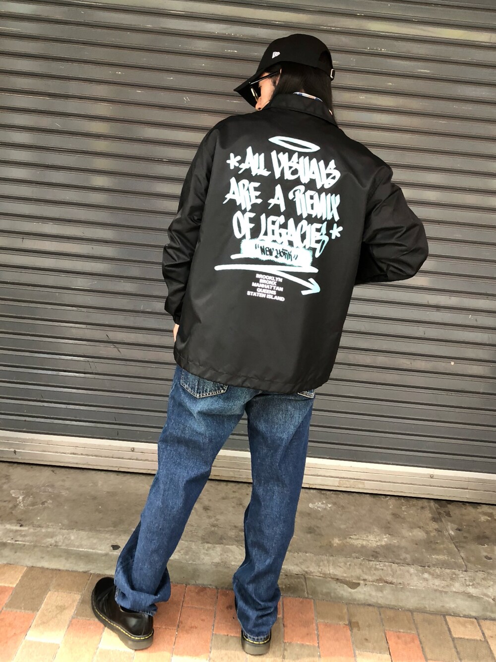 ROY(QUARTER)｜AVIREXのナイロンジャケットを使ったコーディネート - WEAR