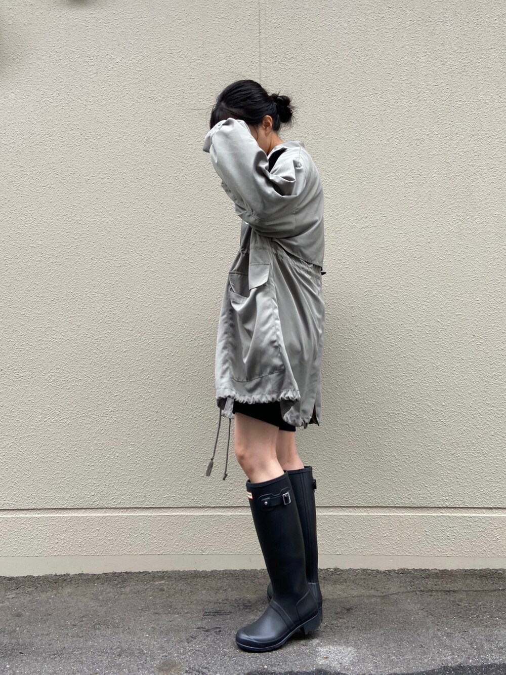 uno.｜HUNTERのレインシューズを使ったコーディネート - WEAR