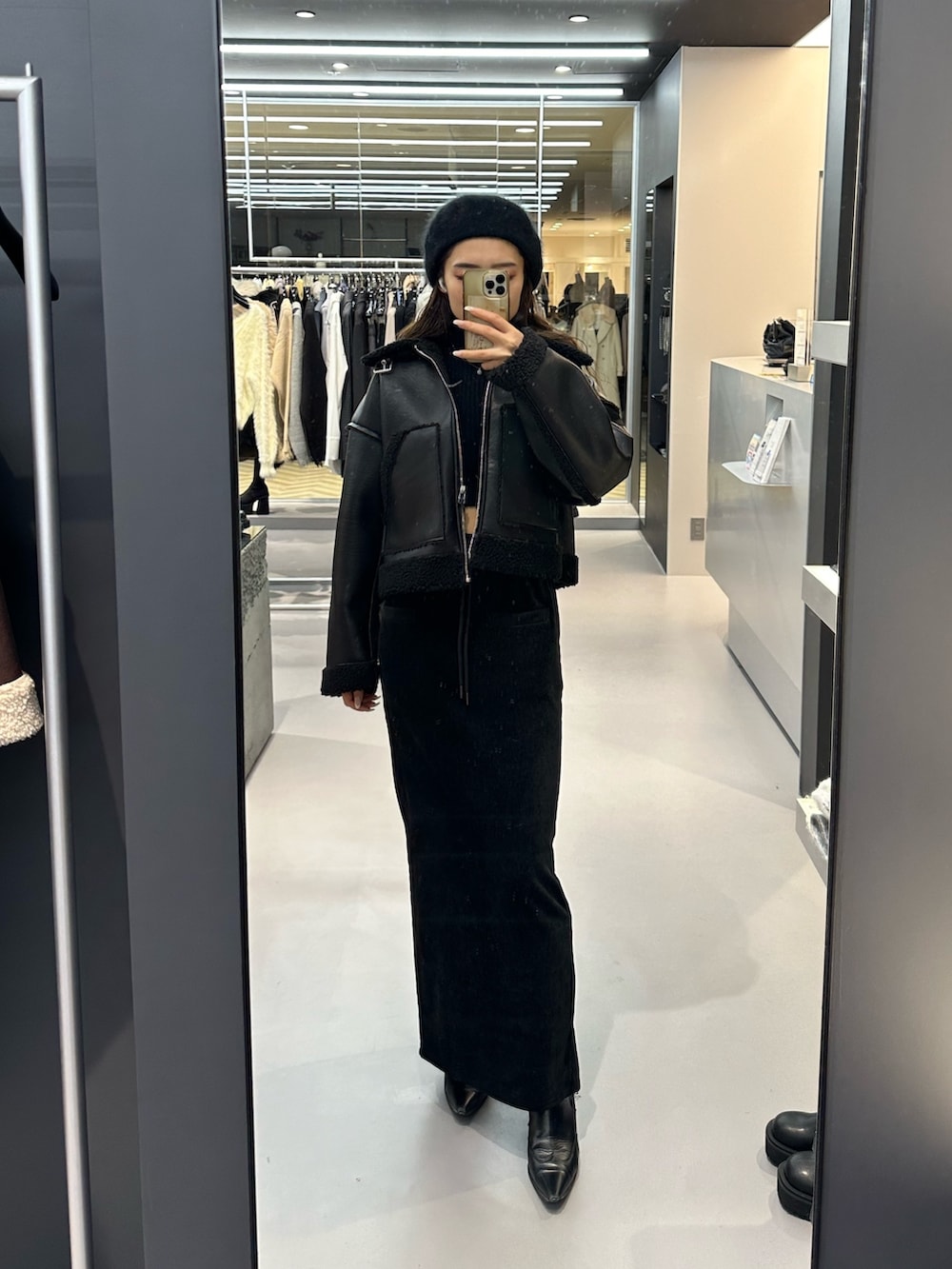 花島郁(Now me.)｜EMODAのブルゾンを使ったコーディネート - WEAR