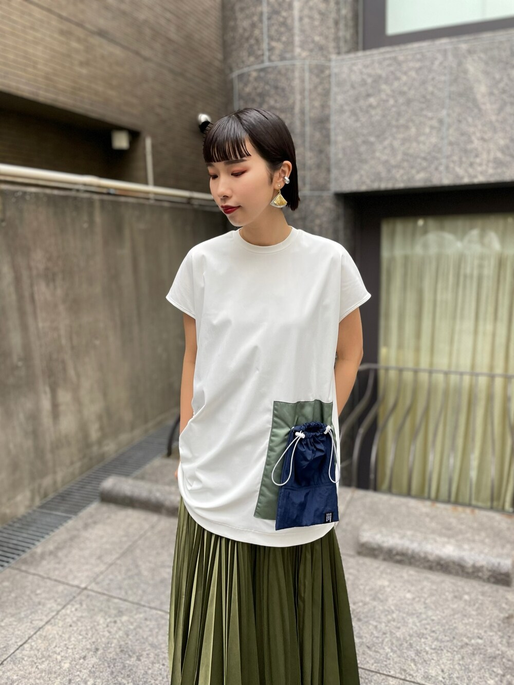 YURIKA(UN3D．)｜UN3D.のTシャツ/カットソーを使ったコーディネート - WEAR