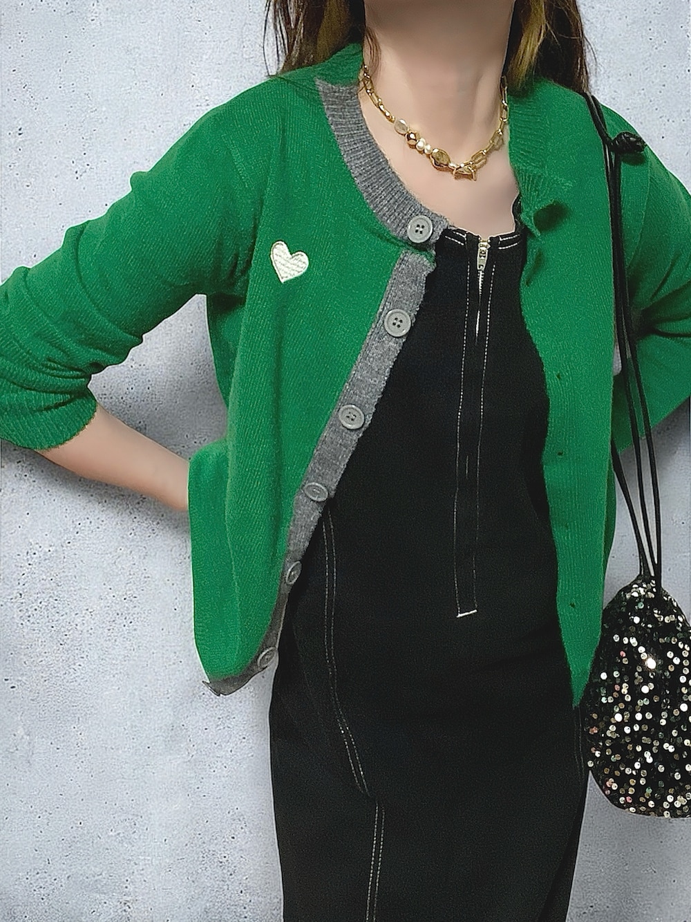 Gini Aki｜deux amourのカーディガン/ボレロを使ったコーディネート - WEAR