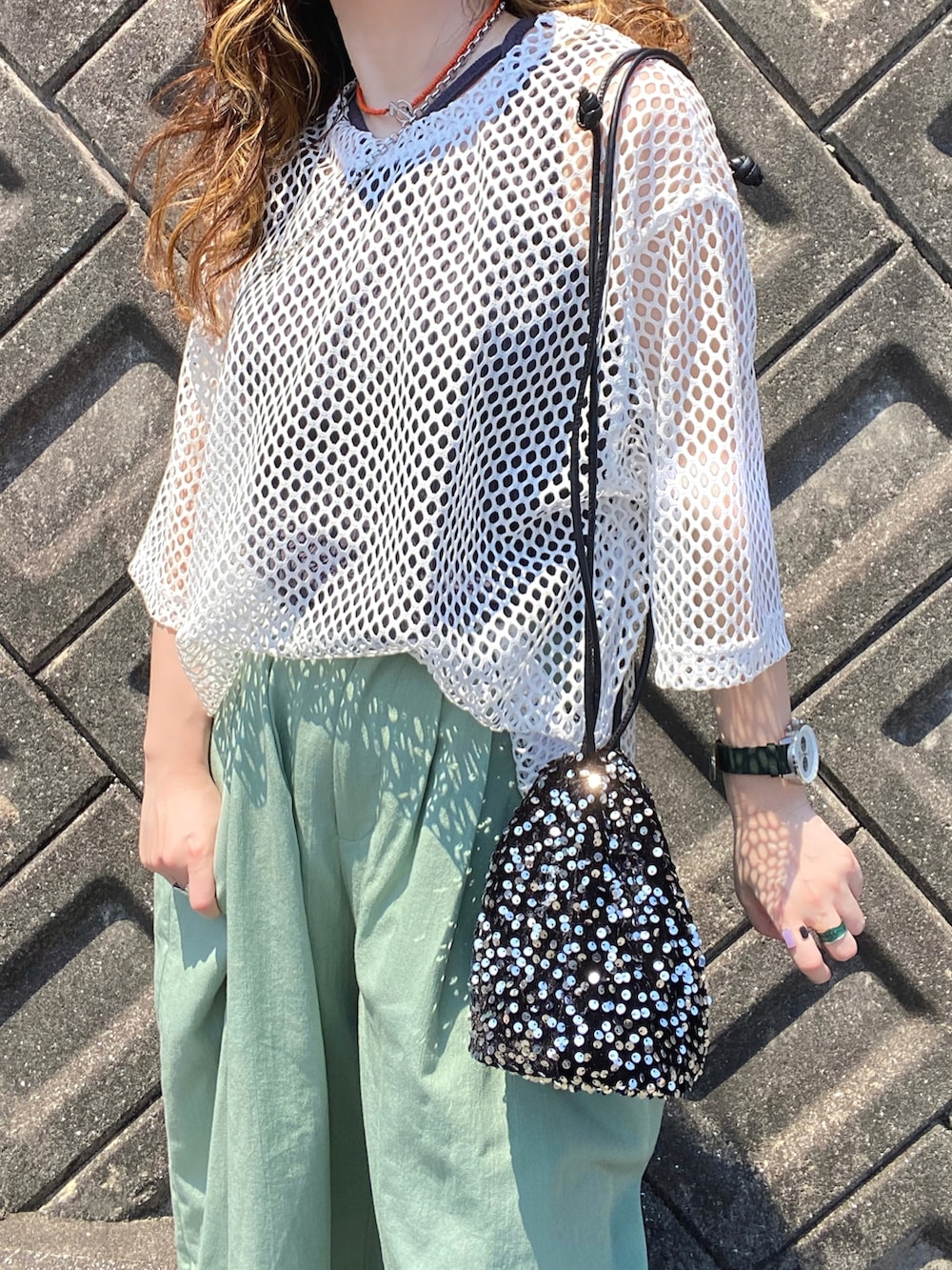 Gini Aki｜NOISE MAKERのTシャツ/カットソーを使ったコーディネート - WEAR