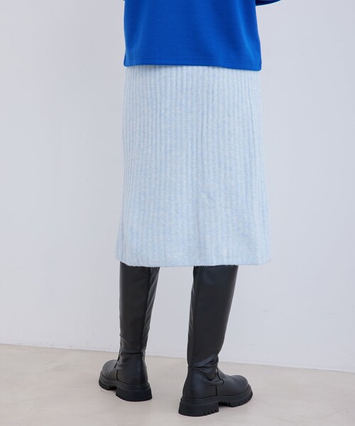 Jayro（ジャイロ）の「ウール混ニットスカート（スカート）」 - WEAR