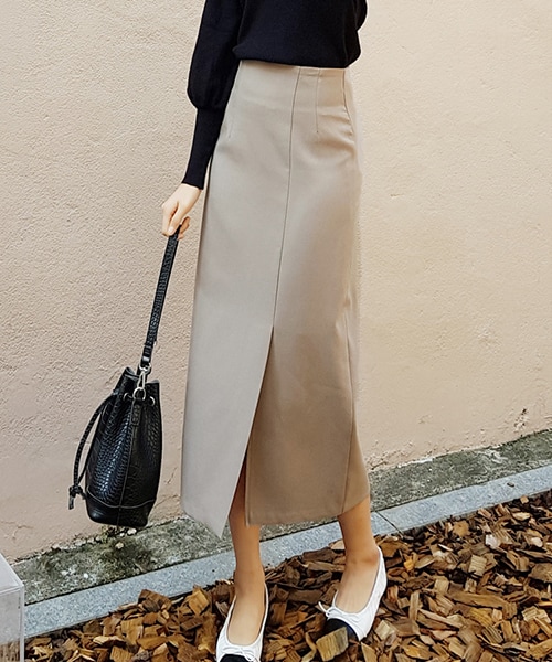 DHOLIC（ディーホリック）の「スリットHラインスカート（スカート）」 - WEAR