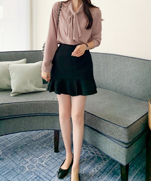 DHOLIC（ディーホリック）の「リボンタイブラウス（シャツ/ブラウス）」 - WEAR